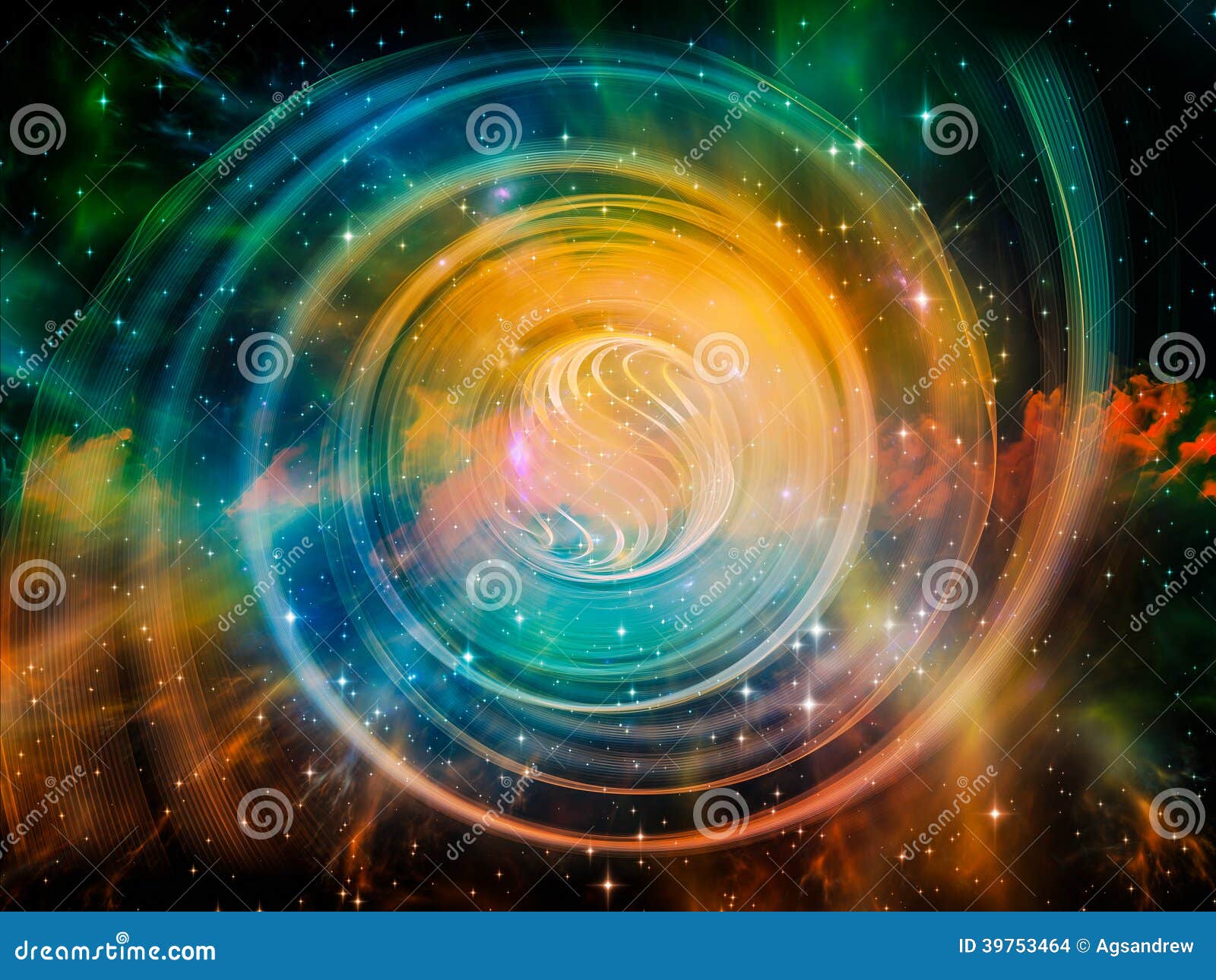 Energy of Vortex stock illustration. Illustration of rotate - 39753464