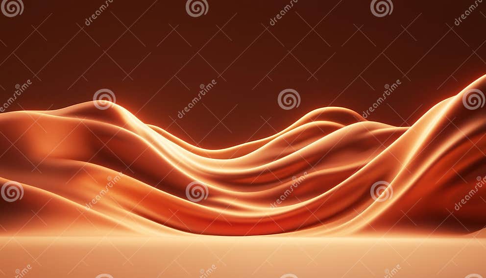 Energy Wave Pattern, Glowing Redblue Spectrum, Futuristic Backdrop, 3D ...