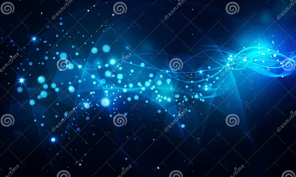 Energy Waves Abstract Background Stock Illustration - Illustration of ...