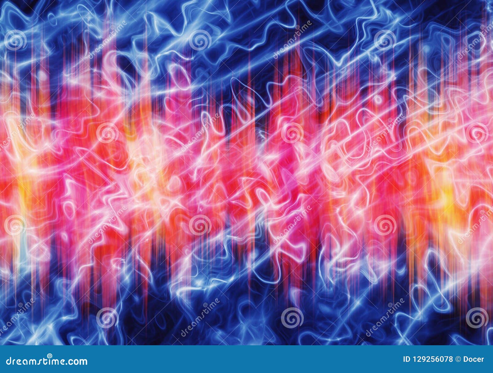Energy waves backgrounds stock illustration. Illustration of blue ...