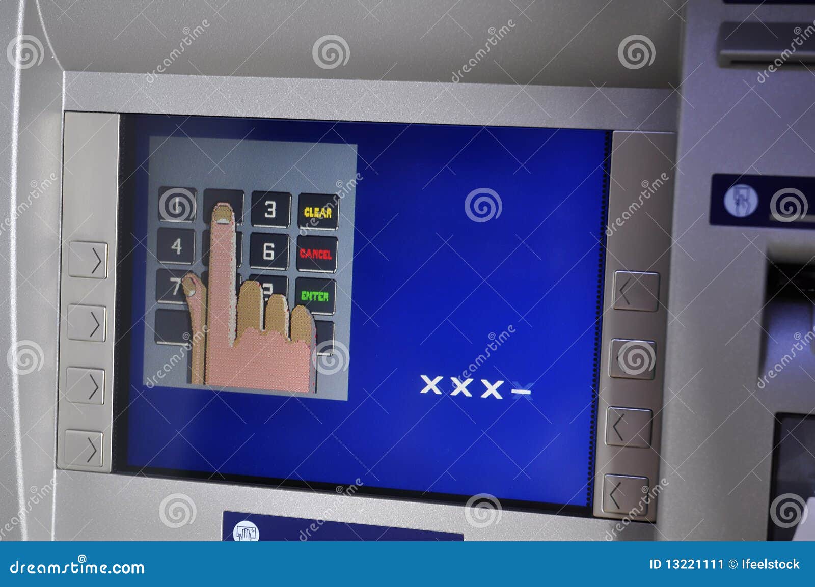 Enter PIN (Personal Identification Number) Stock Image - Image of ...