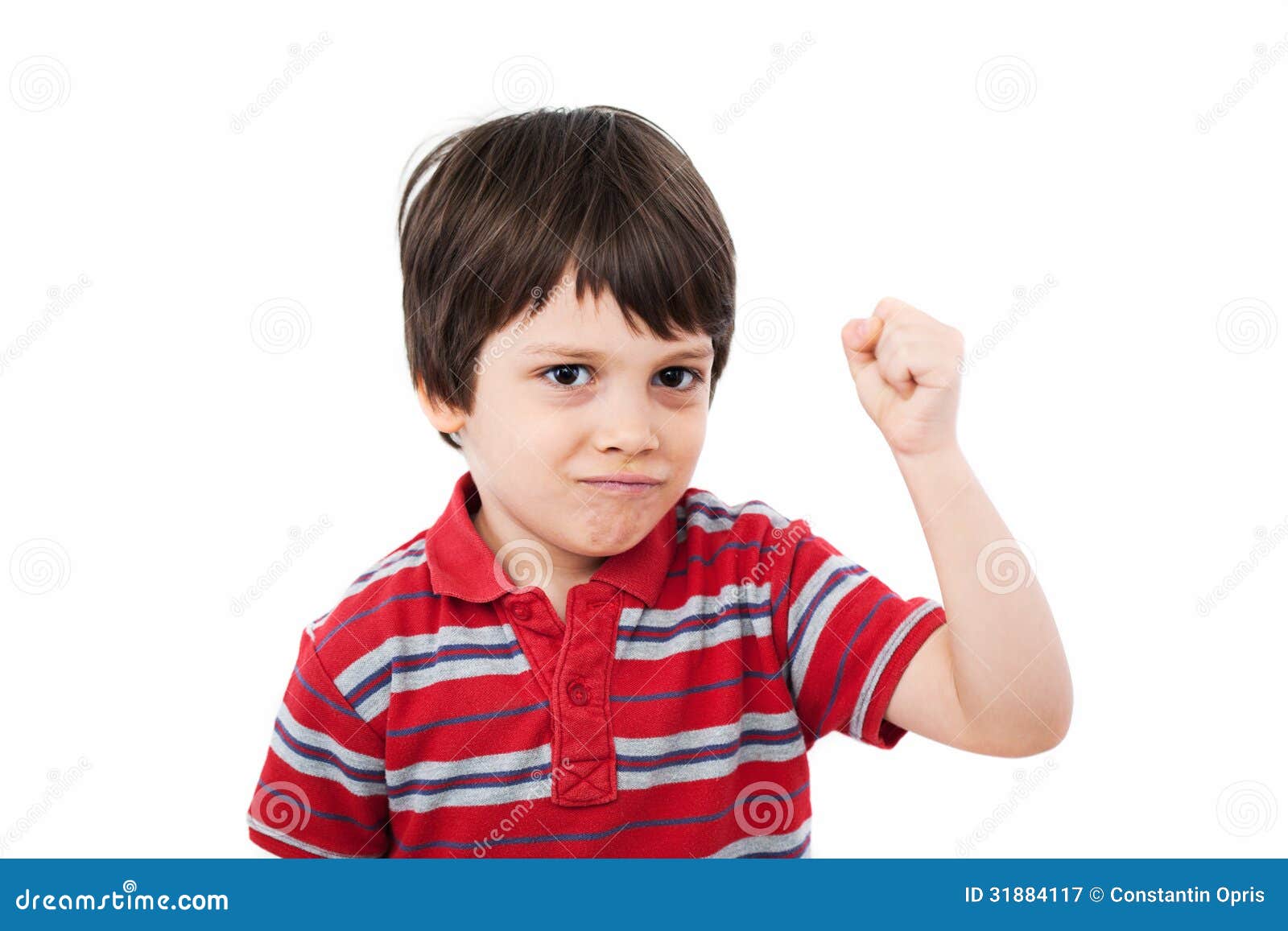 Enfant dur image stock. Image du caucasien, mauvais, menace - 31884117