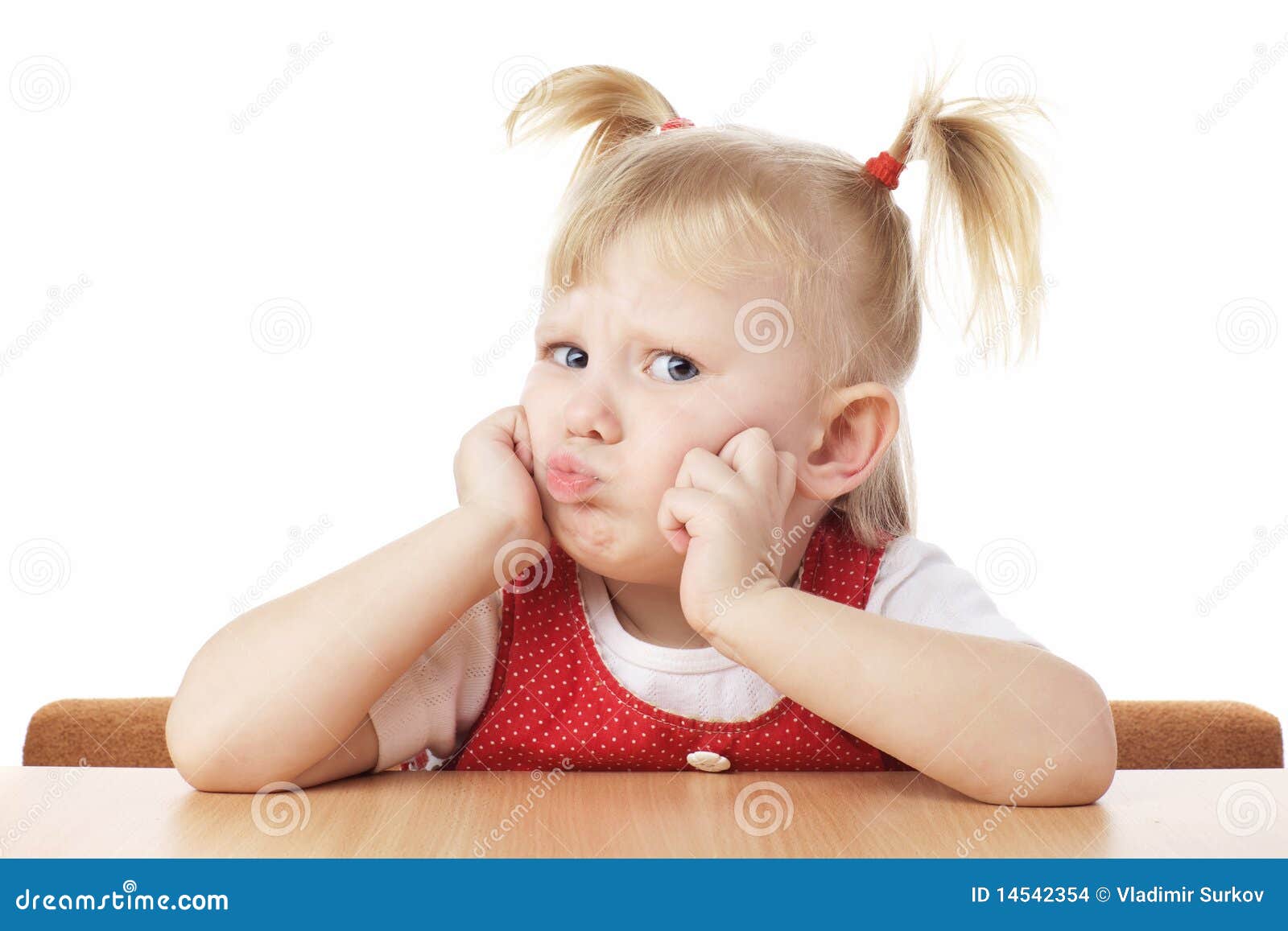 Enfant perplexe photo stock. Image du mignon, verticale - 14542354