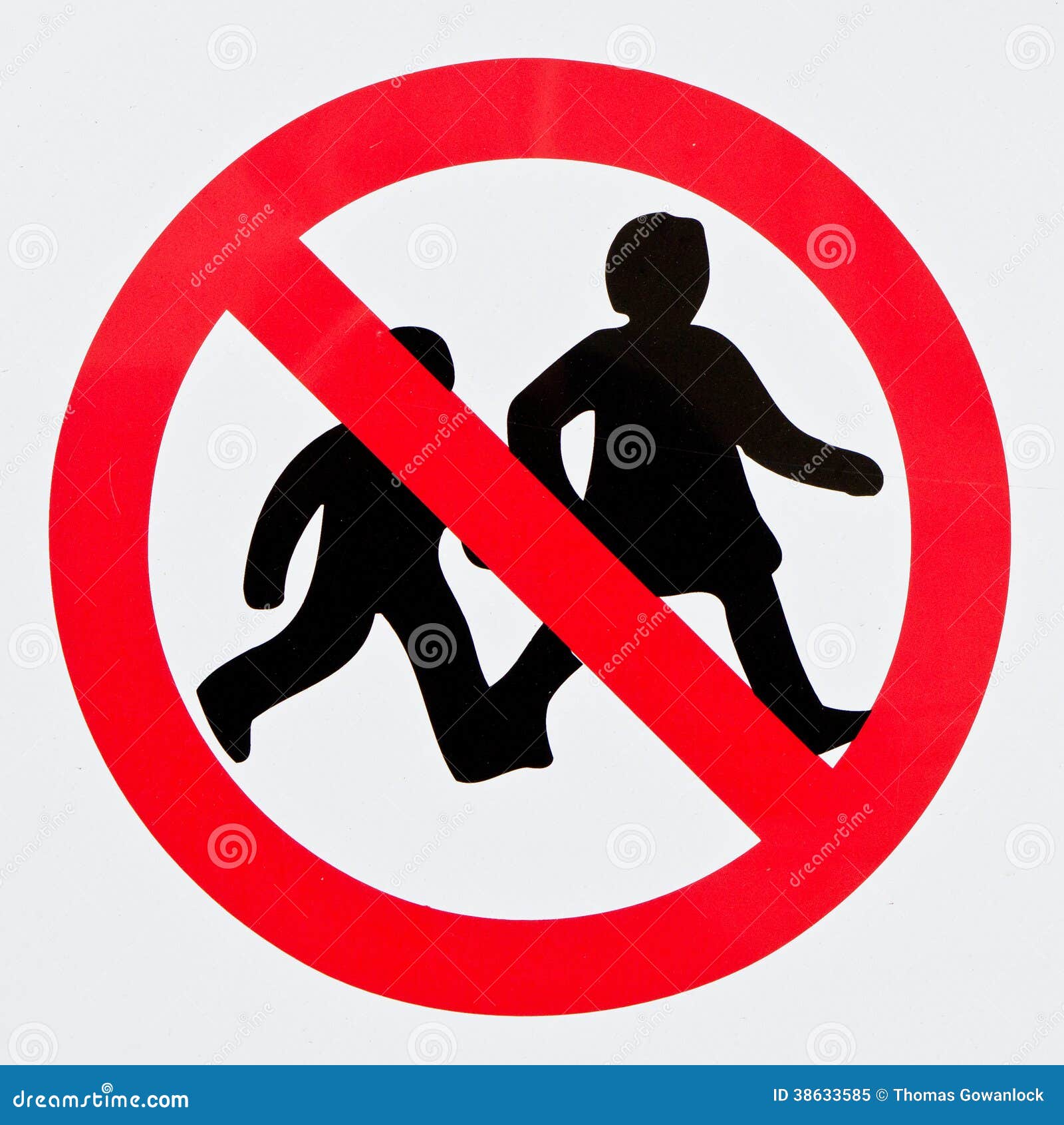 Enfants interdits image stock. Image du contrôle, neuf - 38633585