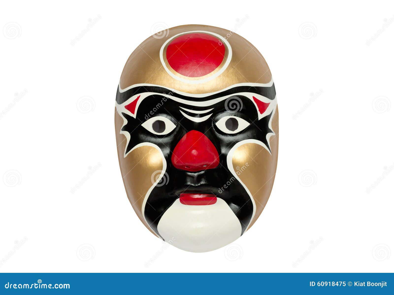 Eng Chinees masker stock afbeelding. Image of kleurrijk - 60918475