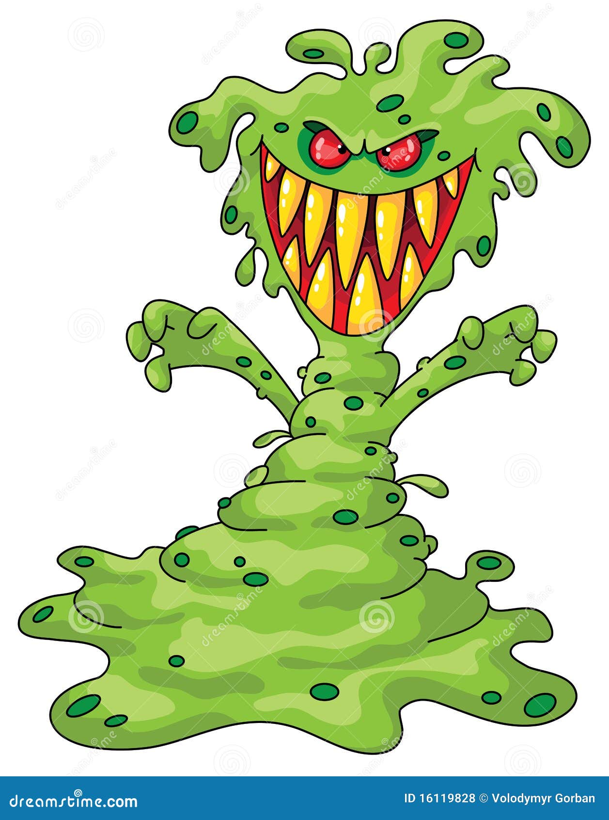 Eng monster vector illustratie. Illustration of boos - 16119828