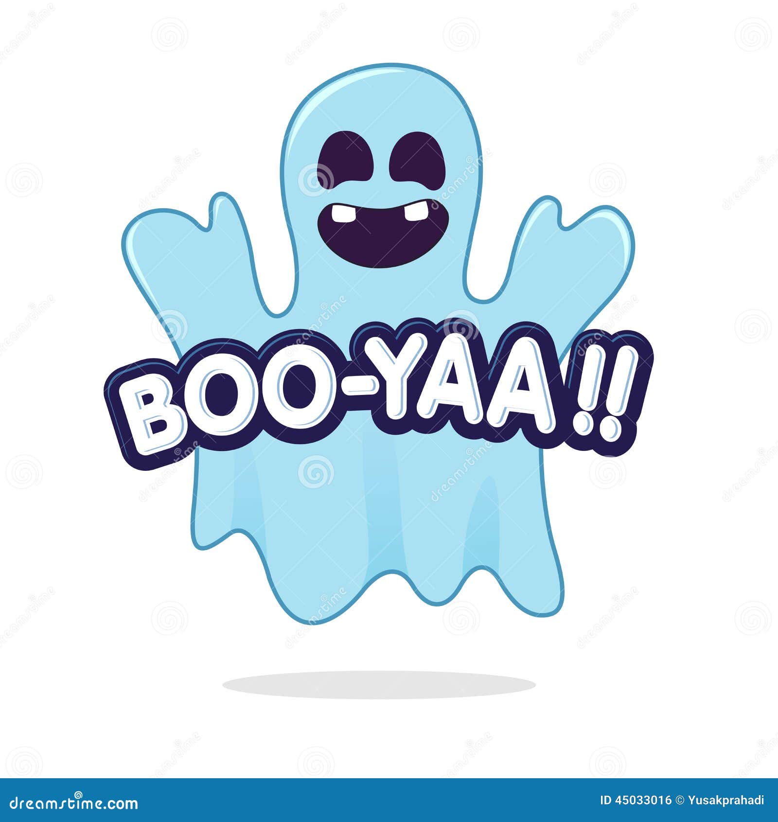 Eng Spook vector illustratie. Illustration of kwaad, mascotte - 45033016