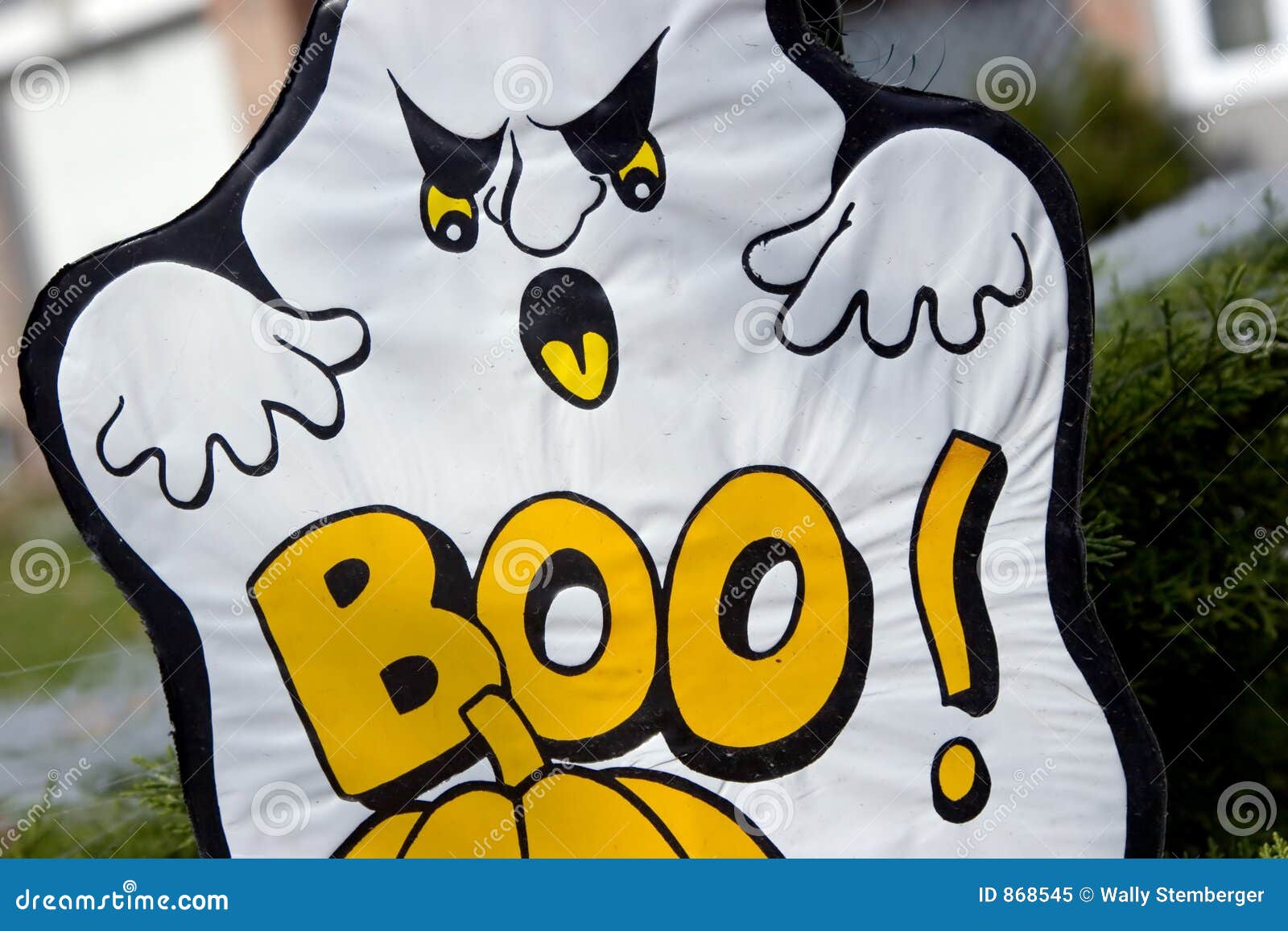 Eng spook stock afbeelding. Image of halloween, gezicht - 868545