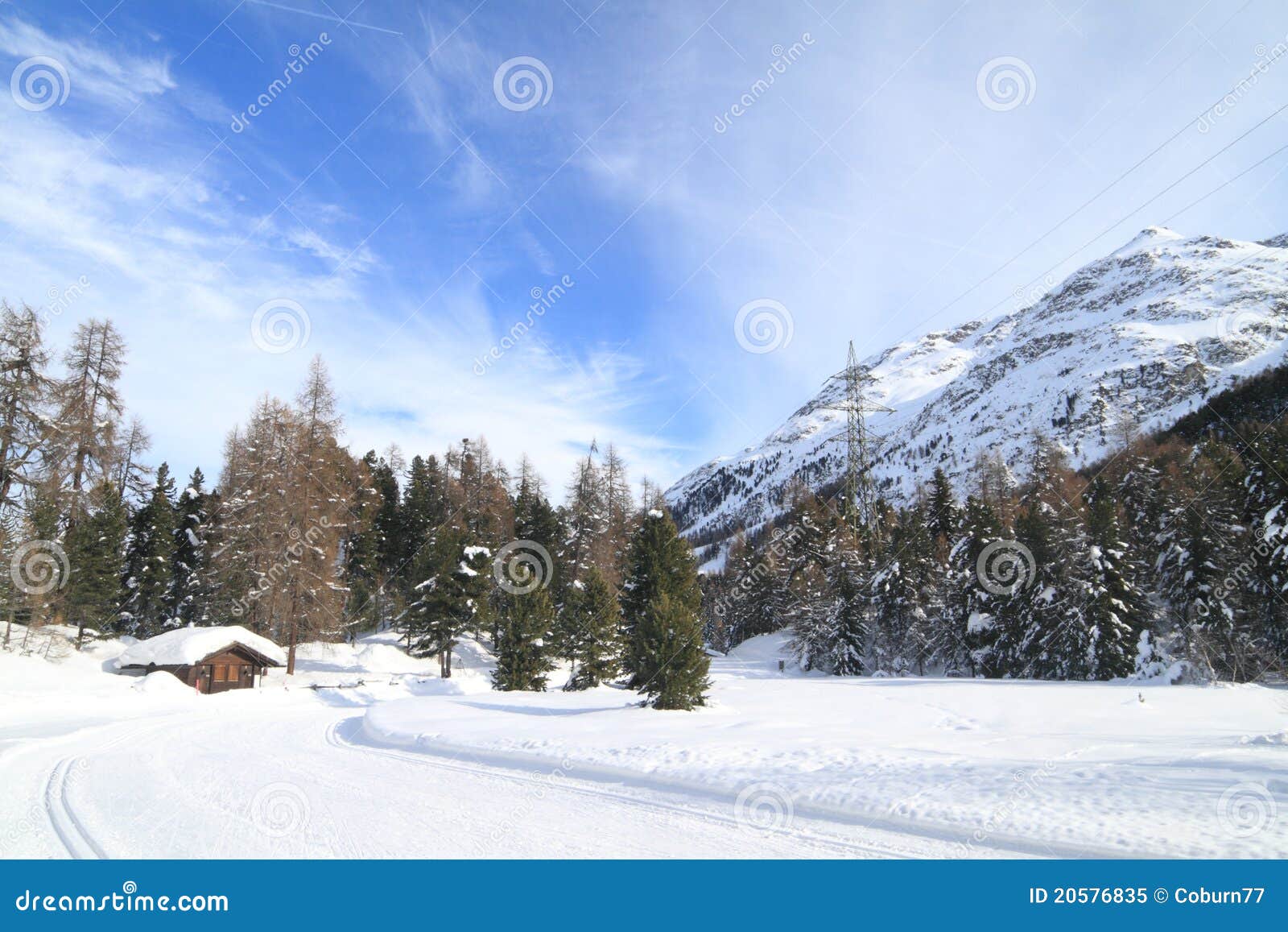 Engadina stock image. Image of extreme, outdoor, bernina - 20576835