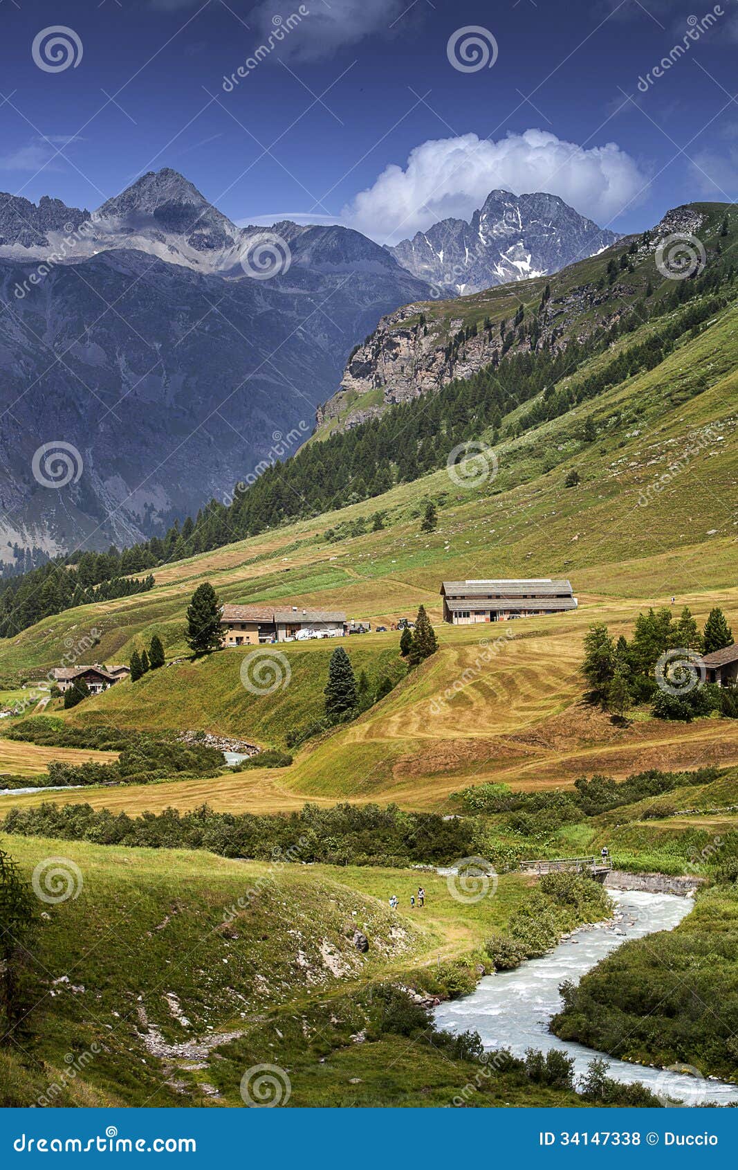 Engadina stock photo. Image of peaks, switzerland, europe - 34147338