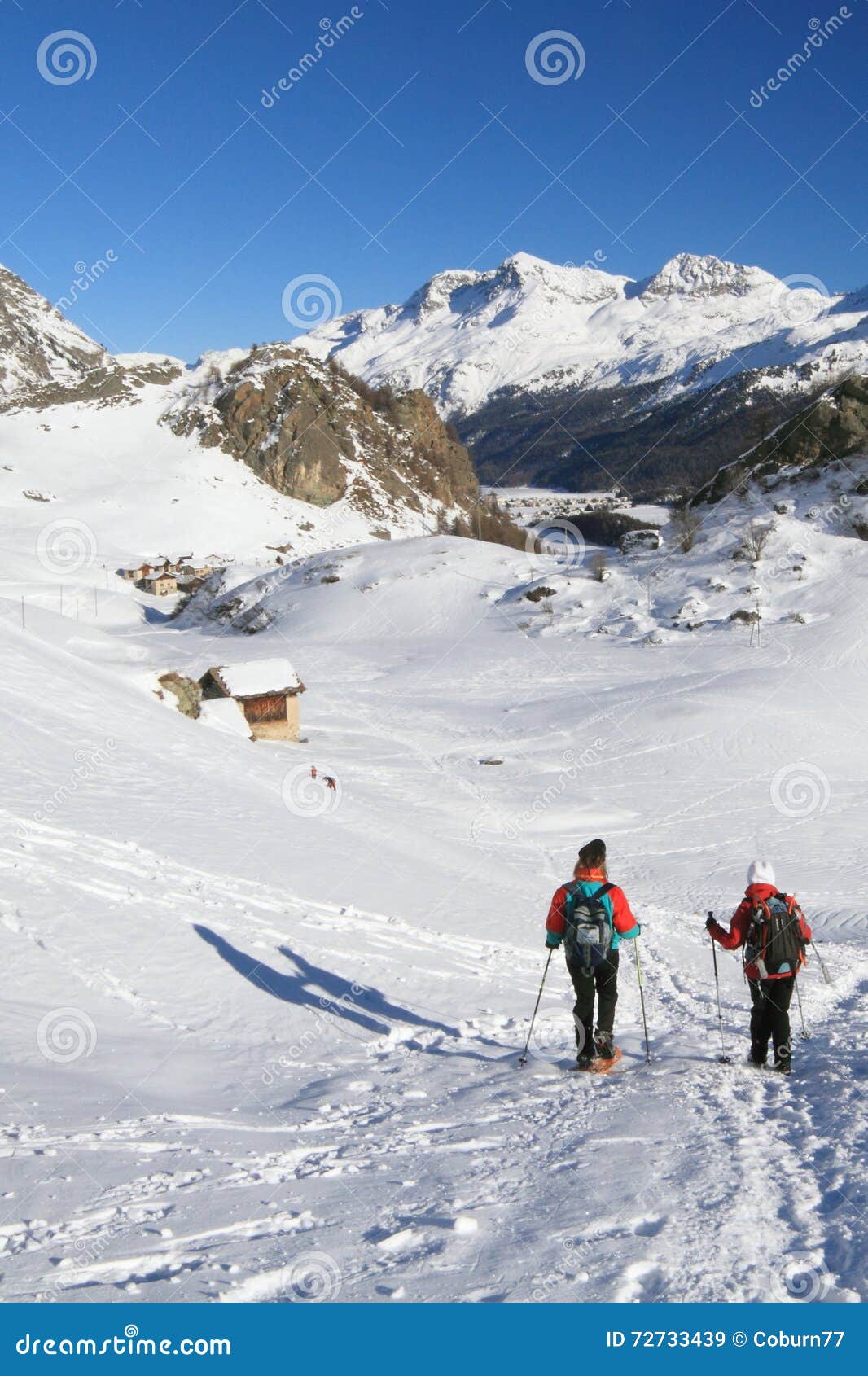Engadina - Switzerland stock image. Image of autumn, historic - 72733439