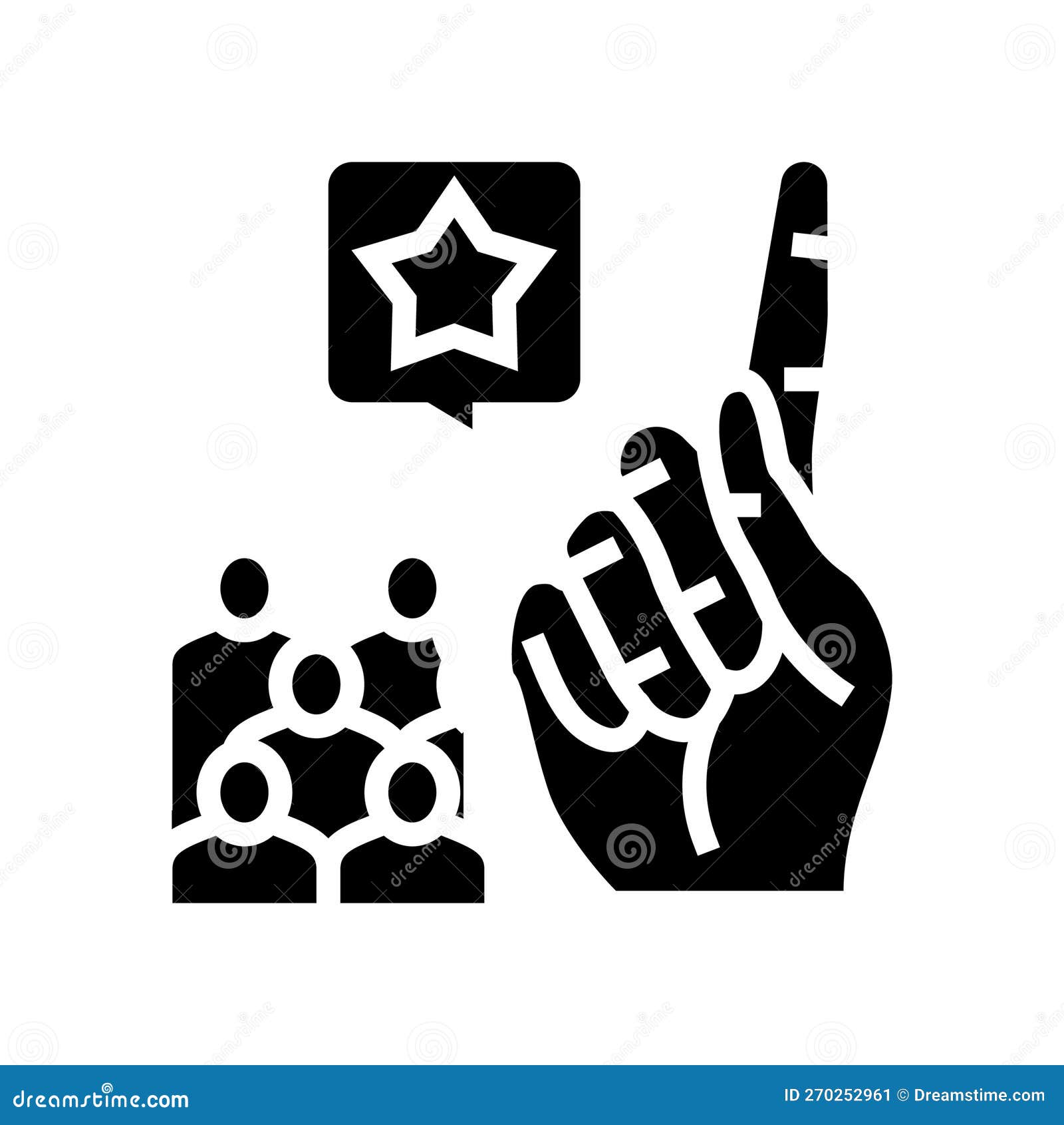 Engage Appropriate Workplace Conversations Glyph Icon Vector ...