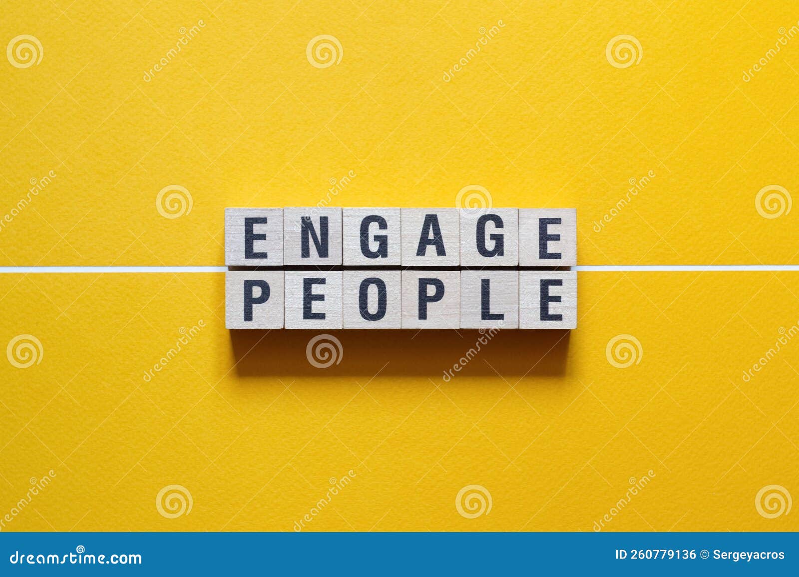 Engage People Word Concept on Cubes Stock Photo - Image of involvement, management: 260779136