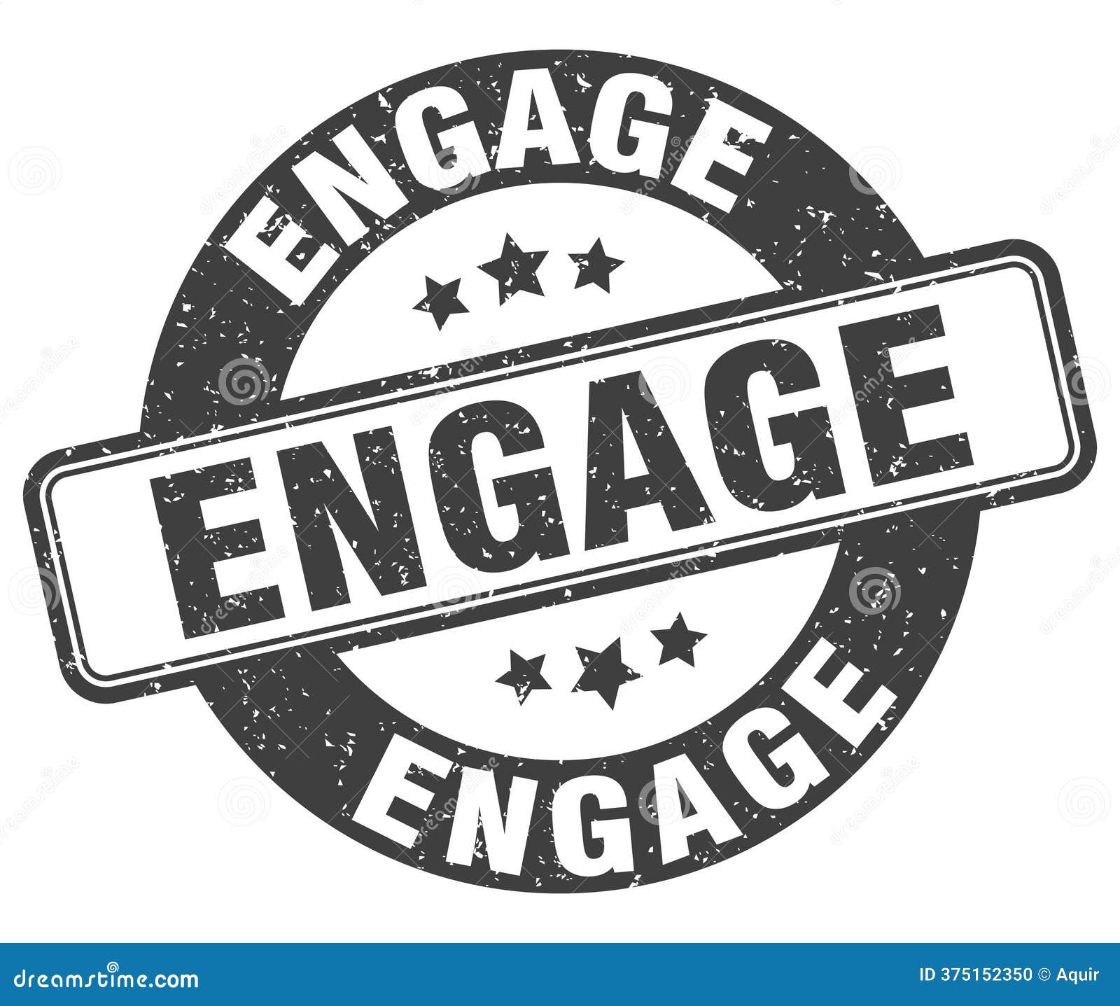 Engage Stamp. Engage Label On Transparent Background. Round Sign ...