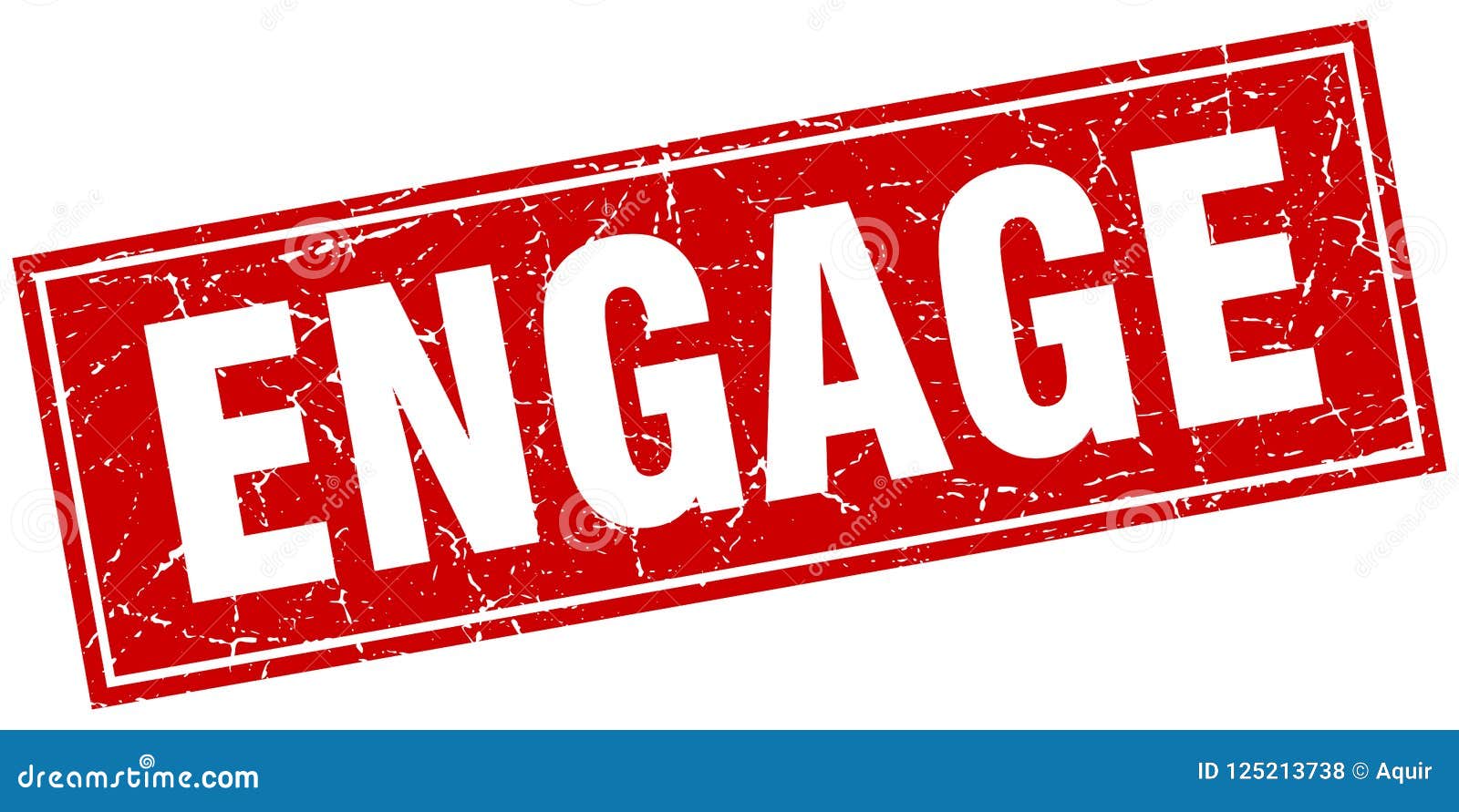 Engage stamp stock vector. Illustration of insignia - 125213738