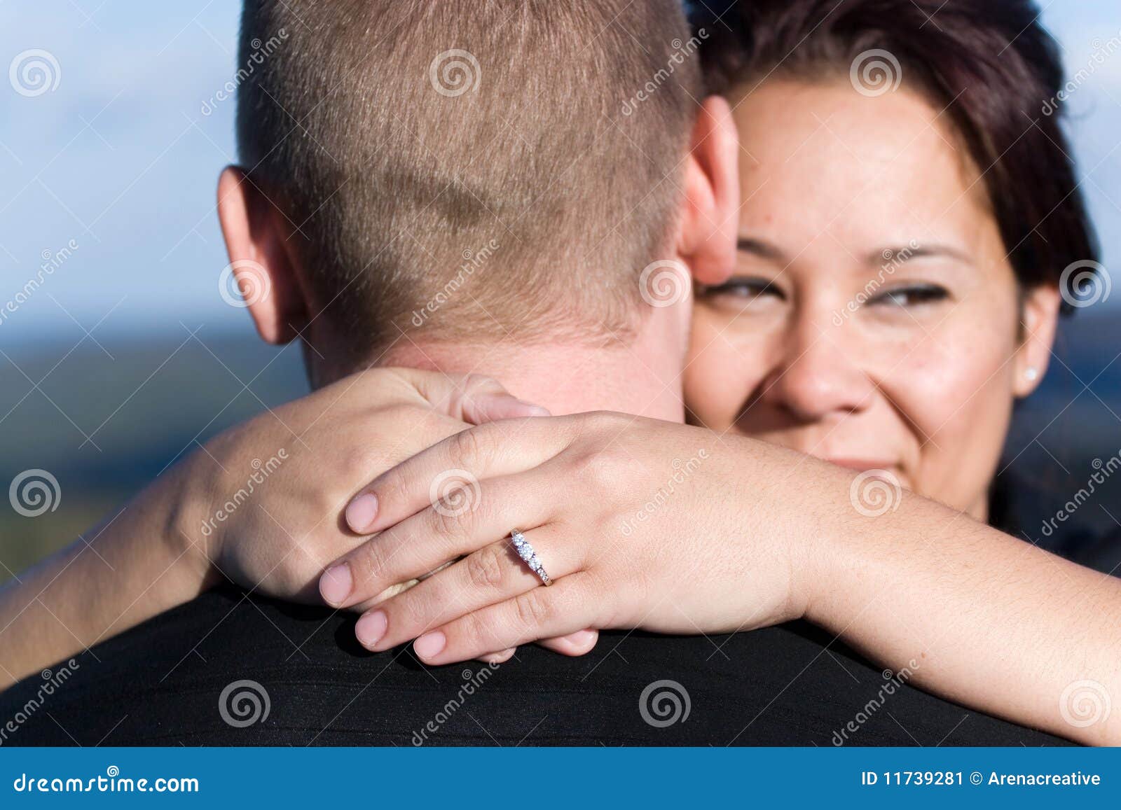 Engaged Couple stock image. Image of close, love, nuptials - 11739281