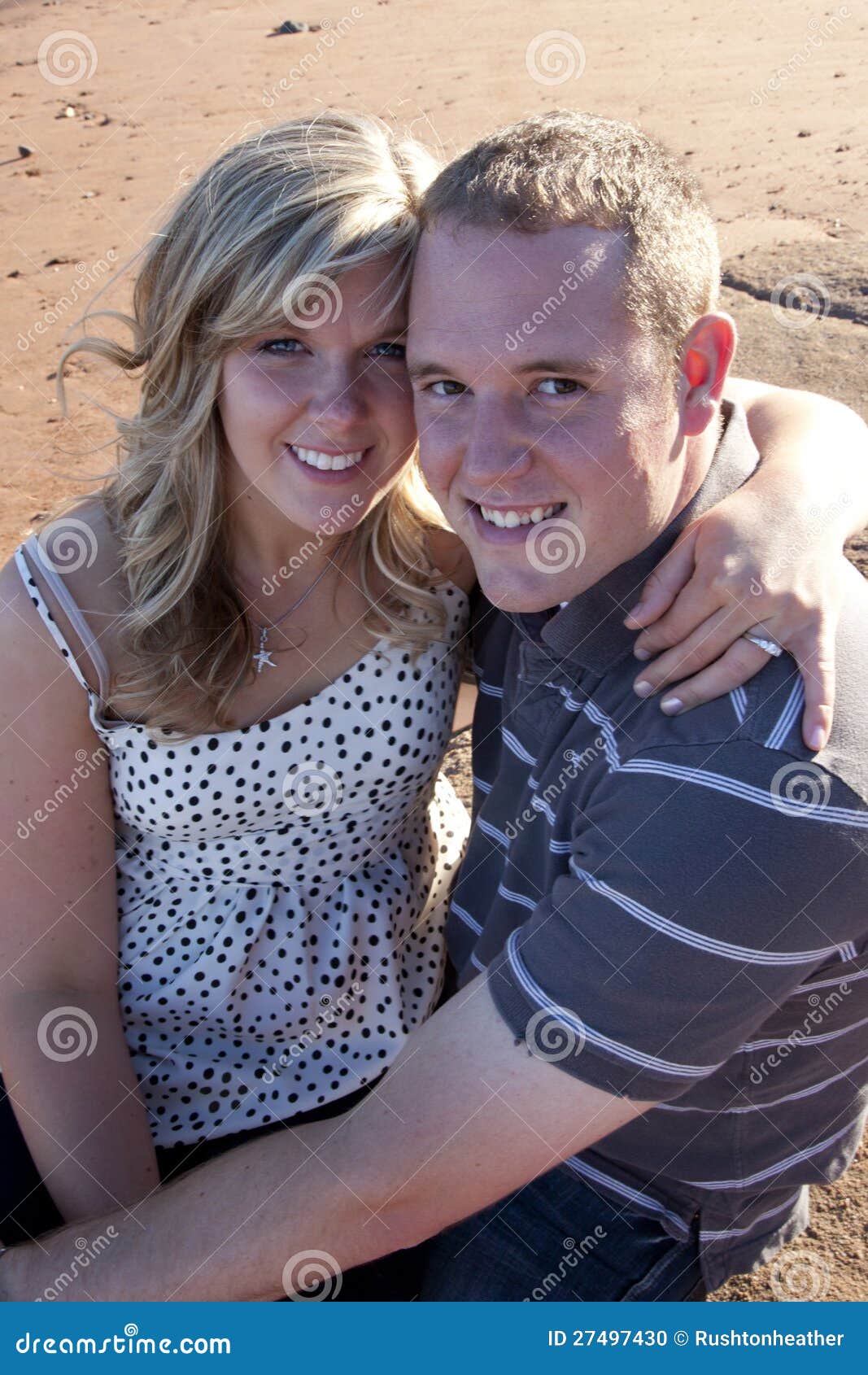 Engaged couple stock photo. Image of human, relationship - 27497430