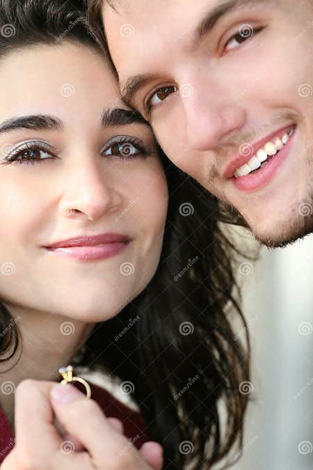 Engagement: Engaged Couple stock photo. Image of marriage - 6817964