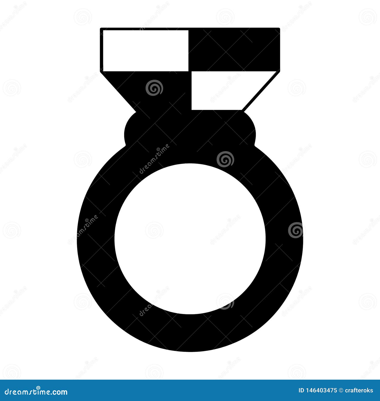 Engagement Ring Illustration by Crafteroks Stock Vector - Illustration ...