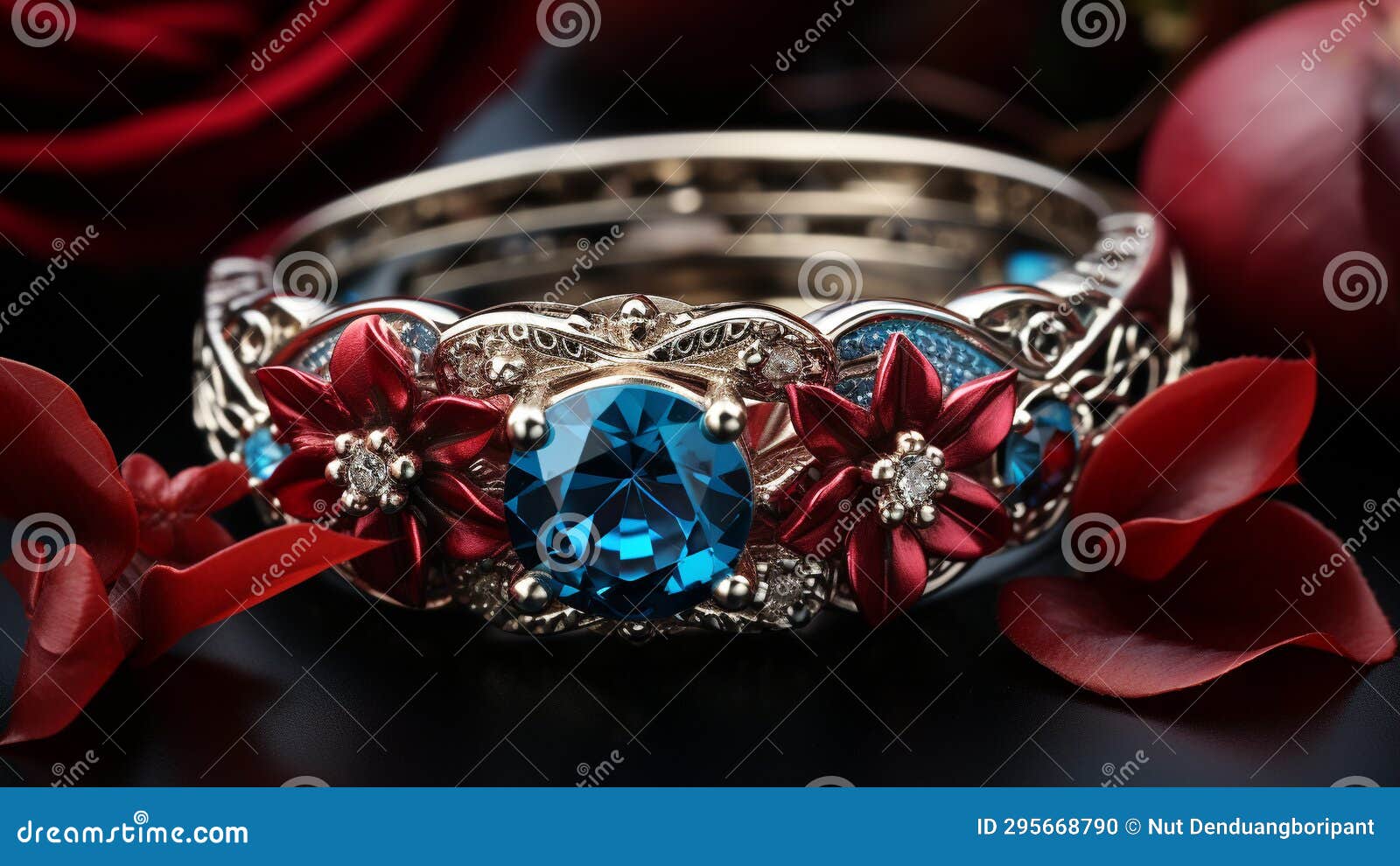 Engagement Rings Symbols of Love and Commitment Stock Illustration ...