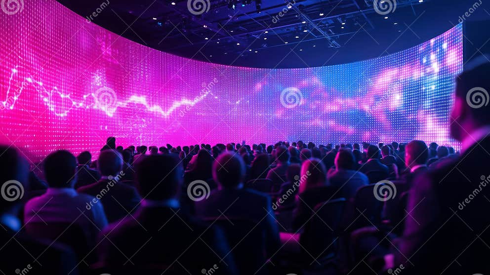 Engaging Audience at a Technology Conference with Dynamic Visual ...