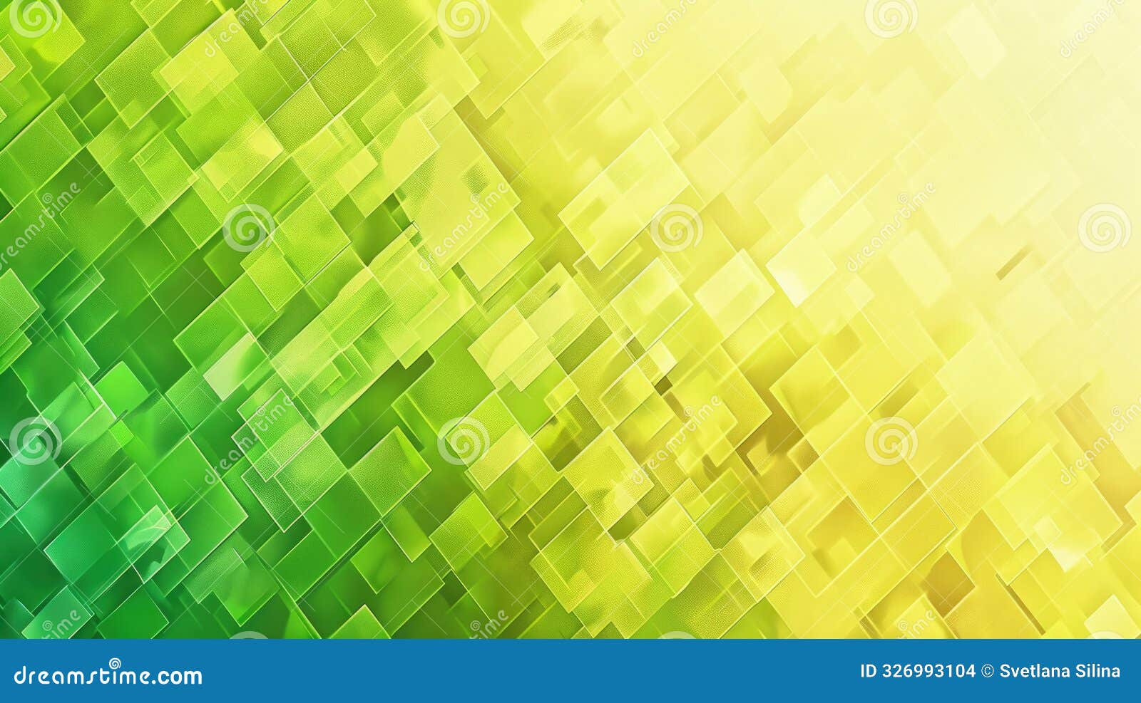 Engaging Gradient Background With Abstract Square Textures, Soft Green ...
