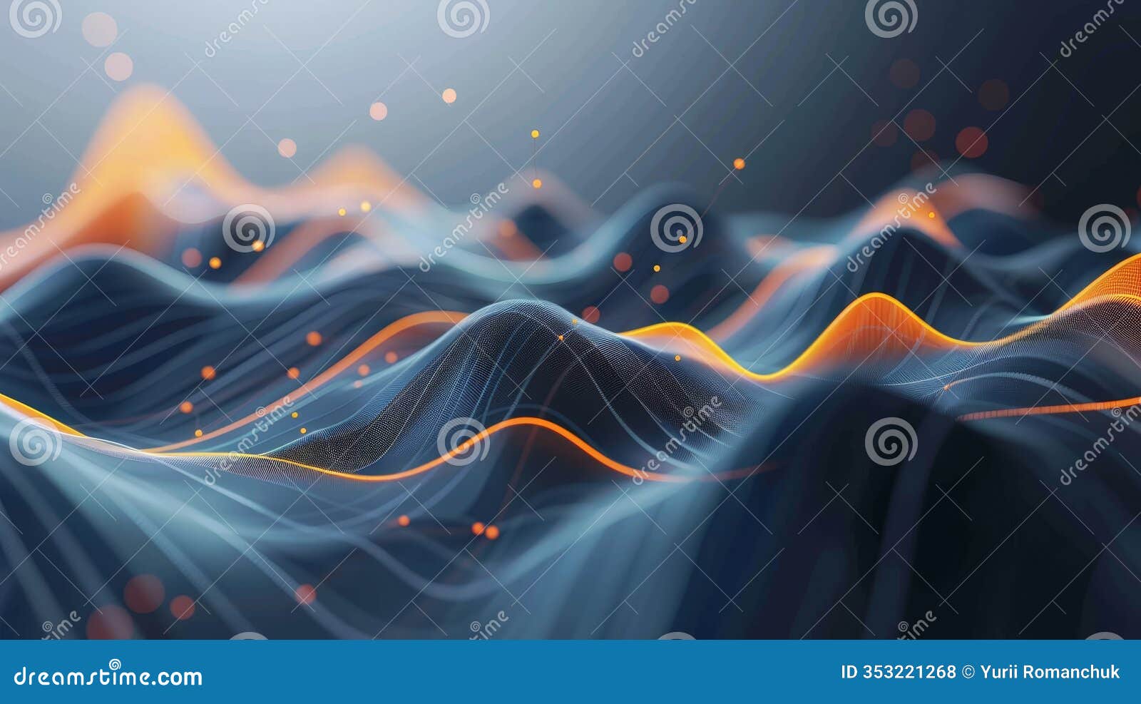 Engaging Marketing Vector Chart Featuring Dynamic Shapes and an ...
