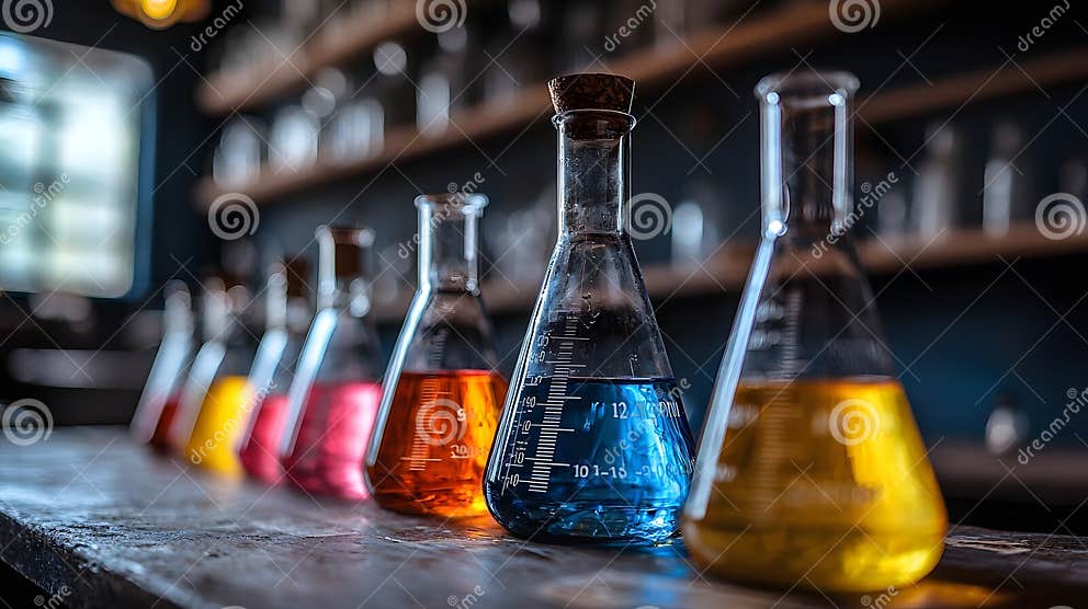 Engaging Science and Education Activity in a Laboratory Setting Stock ...