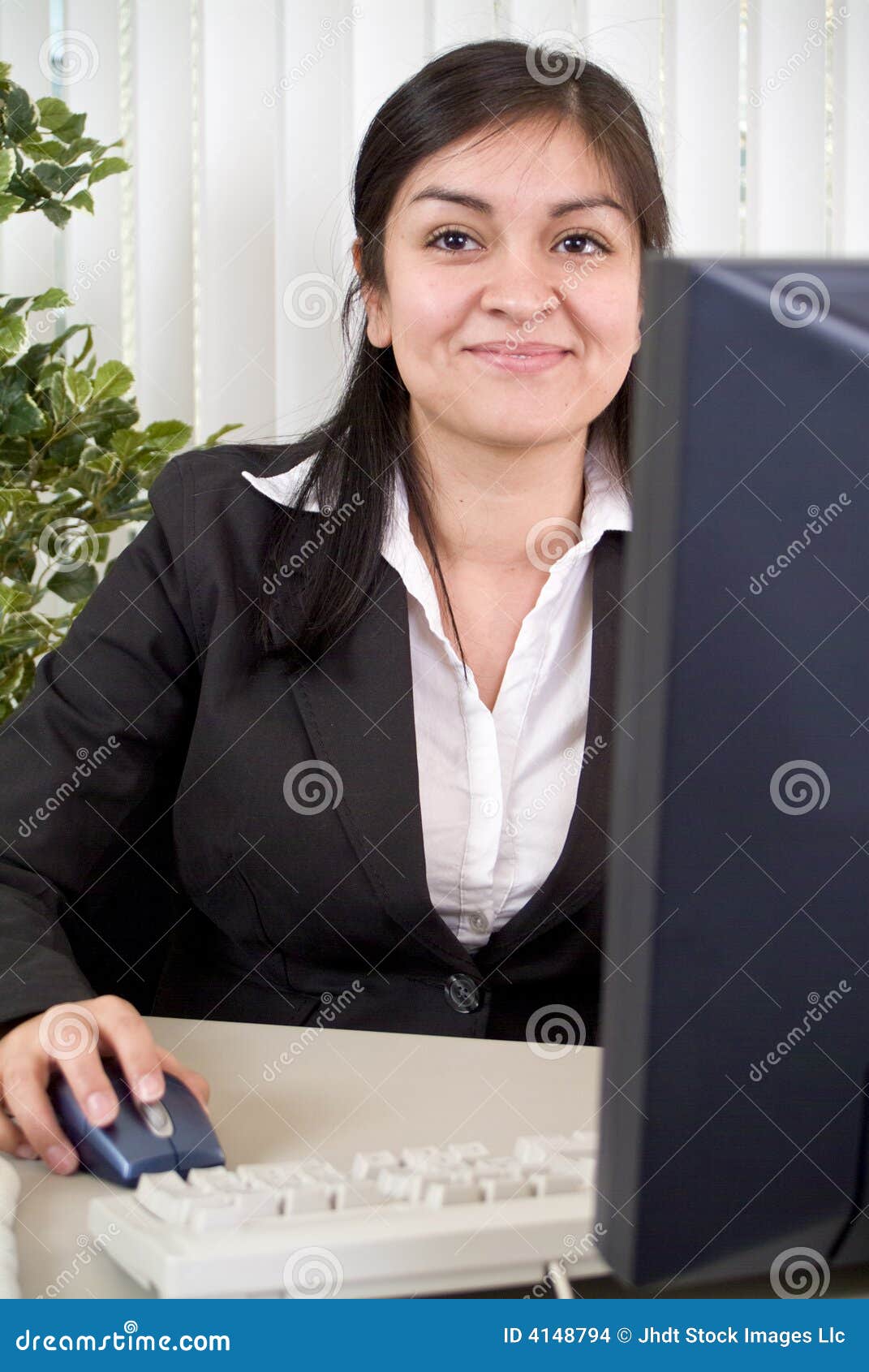 Engaging Smile stock photo. Image of productive, office - 4148794