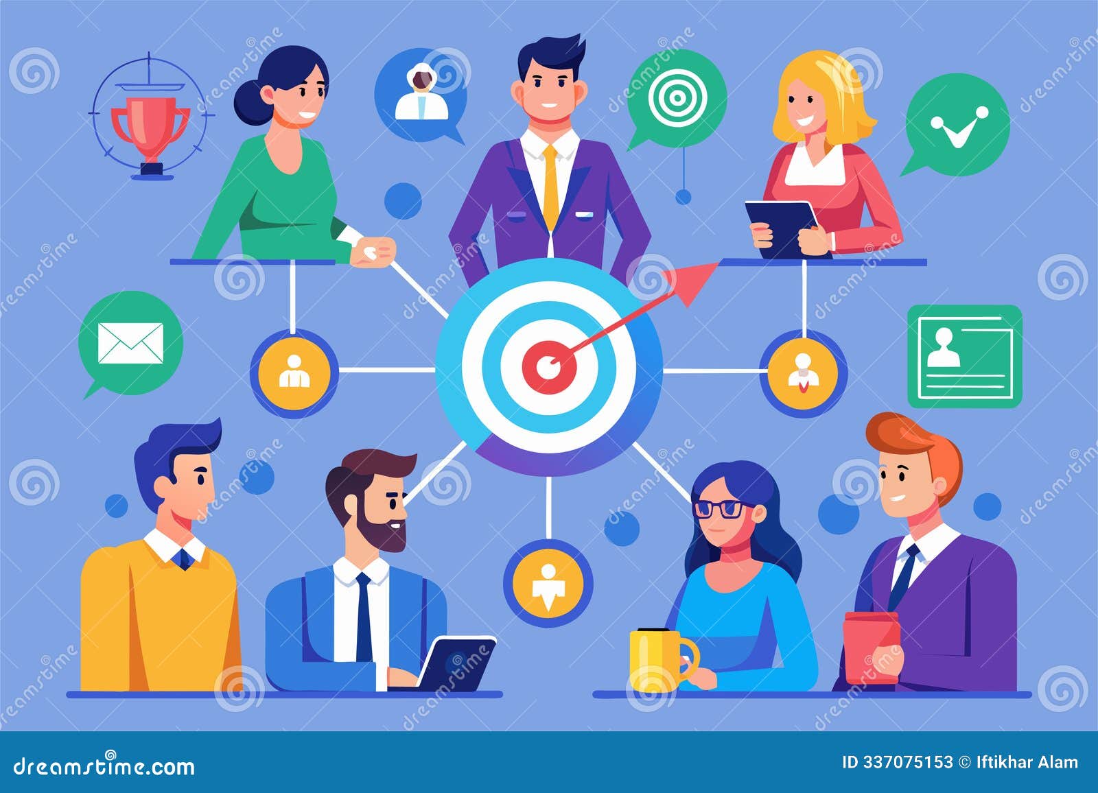 Engaging Teamwork in a Flat Organizational Structure Focusing on Target ...