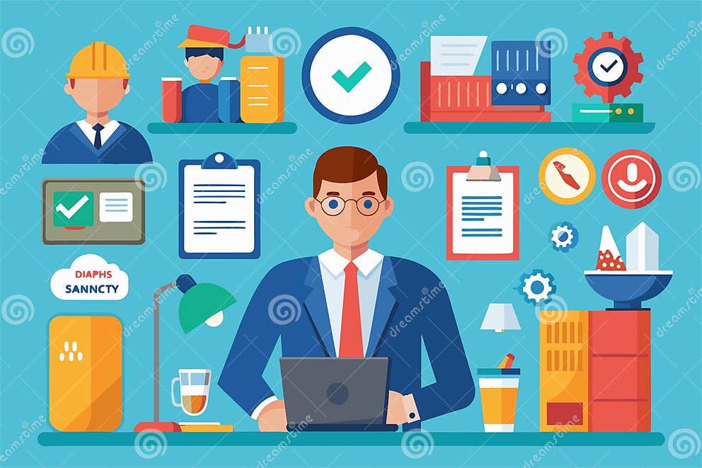 An Engaging Visual Representation of Essential Office Safety Rules in a ...