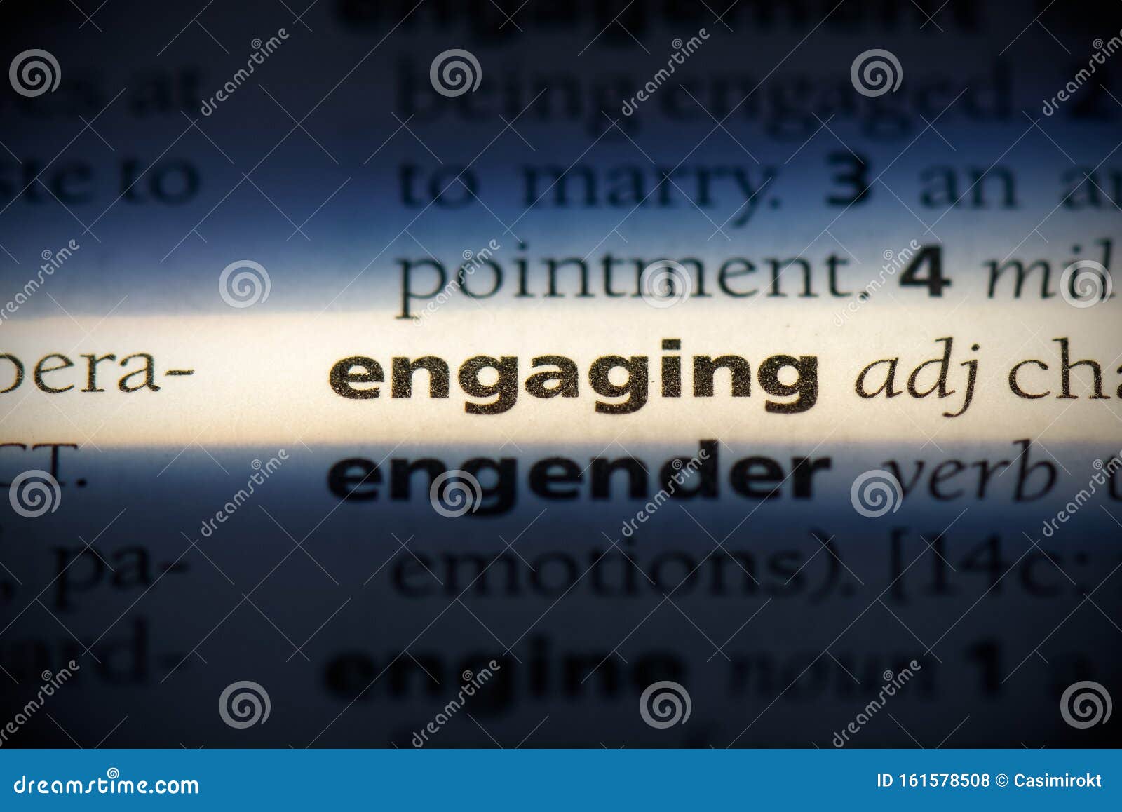 Engaging stock photo. Image of detail, highlight, info - 161578508