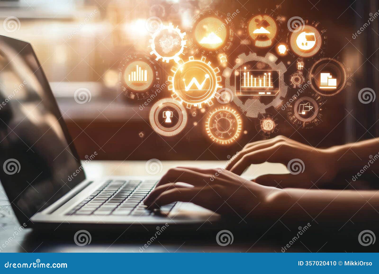 Engaging Workspace with Holographic Icons for Automation, Analytics ...