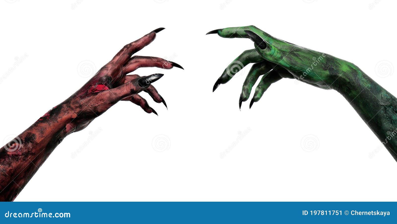 Enge Monsters Op Witte Achtergrond. Halve Letters Stock Illustratie ...