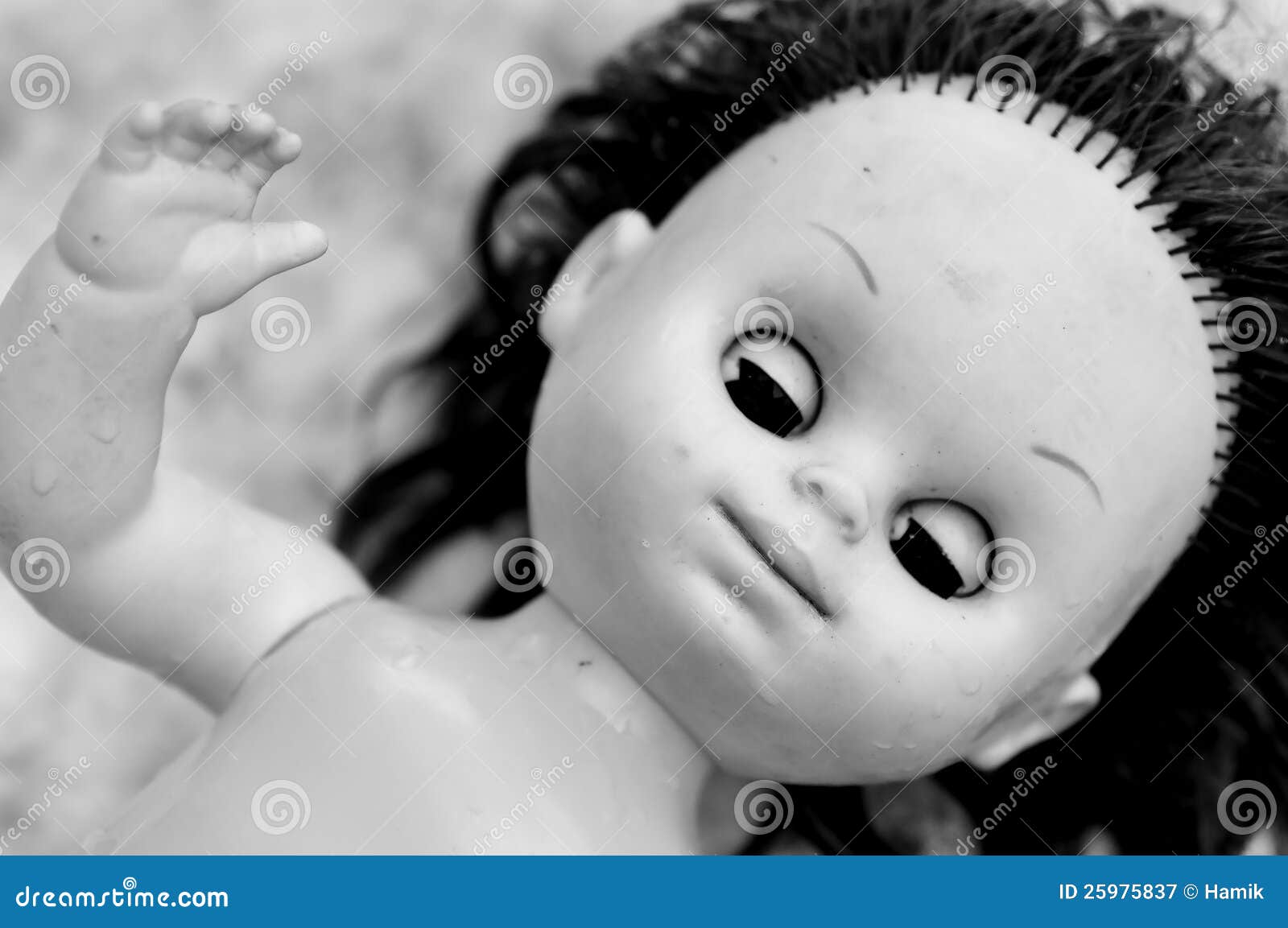 Enge pop stock afbeelding. Image of zwart, storend, bizar - 25975837