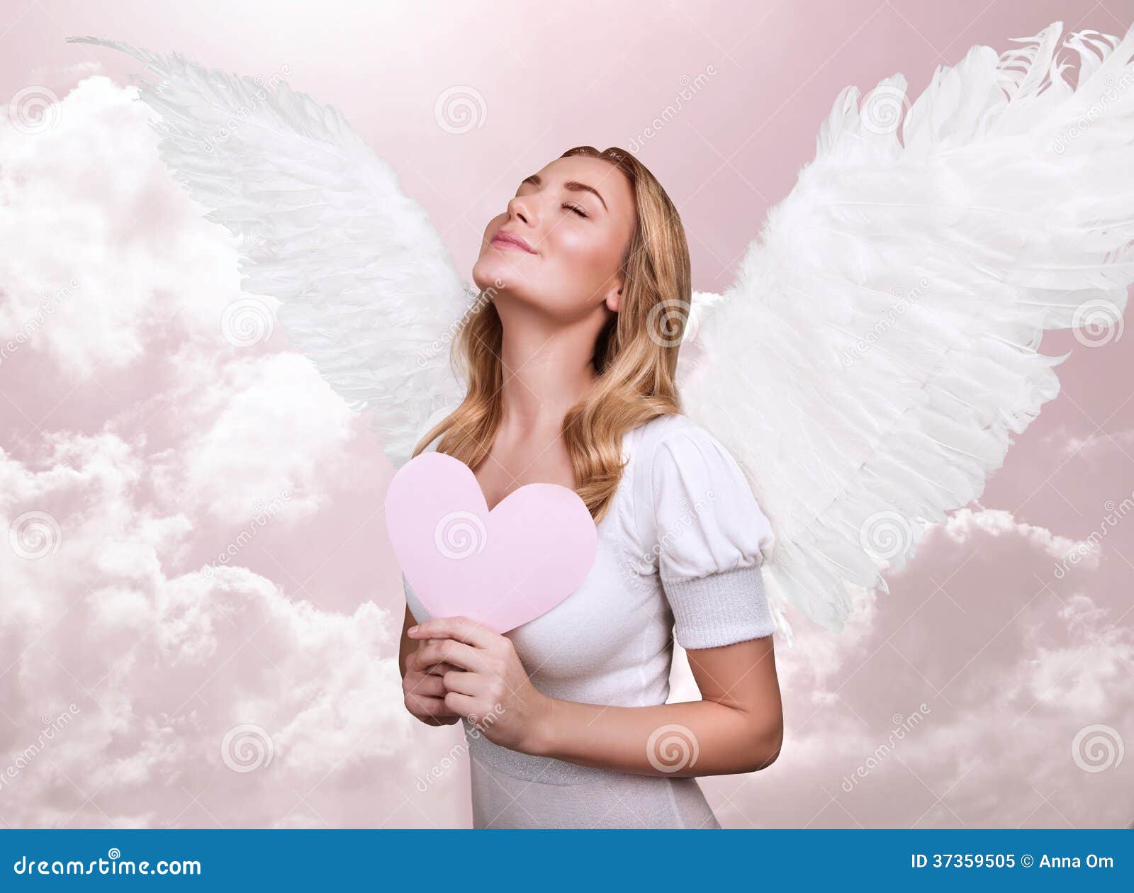 Engel der Liebe stockbild. Bild von person, leicht, nett - 37359505