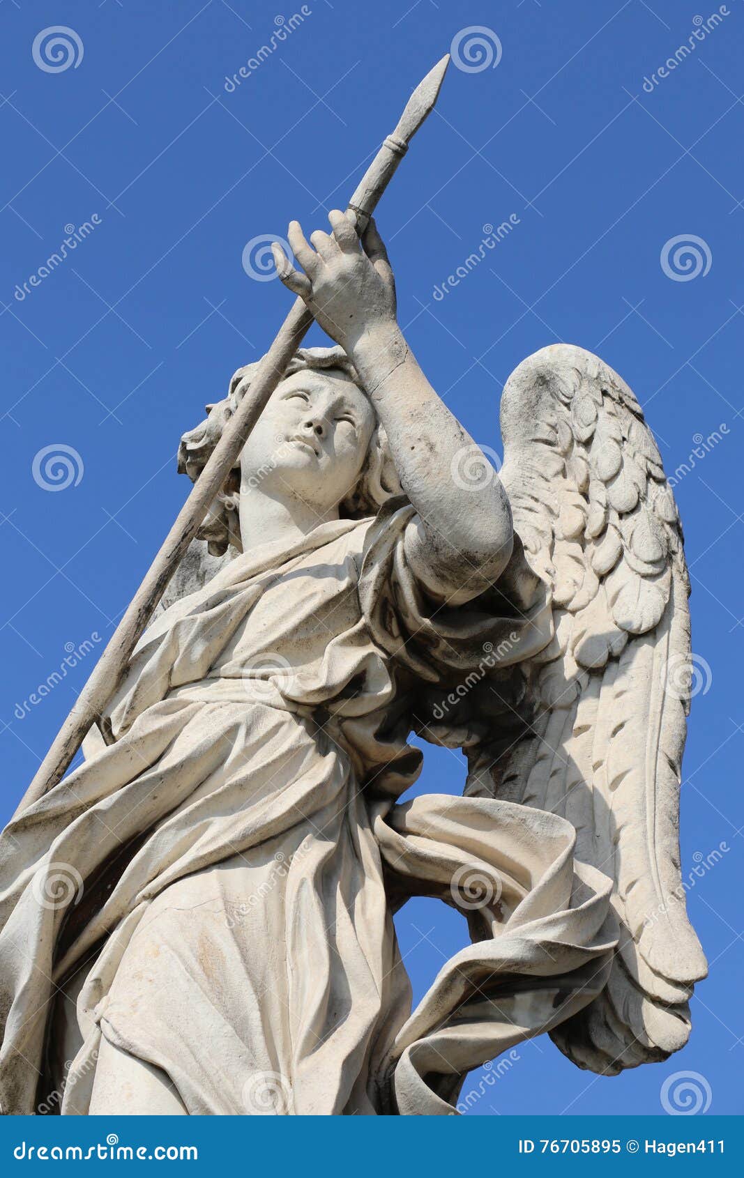 Engel in Rome stock afbeelding. Image of senaat, bijbel - 76705895