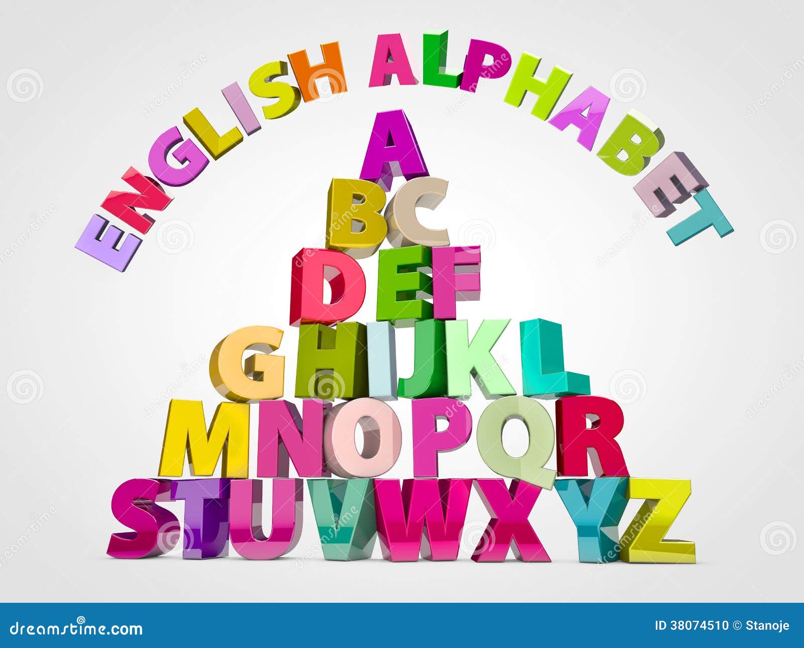 Engels alfabet stock illustratie. Illustration of karakter - 38074510