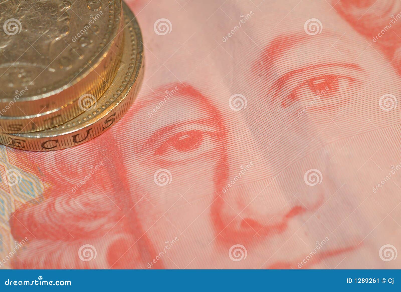 Engels Echt Geld redactionele foto. Image of bank, ogen - 1289261