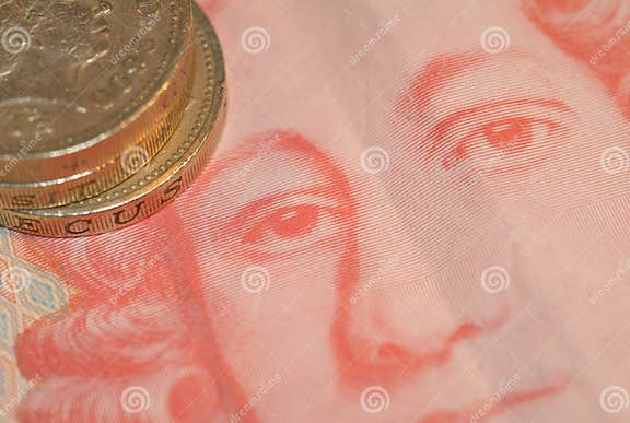 Engels Echt Geld redactionele foto. Image of bank, ogen - 1289261