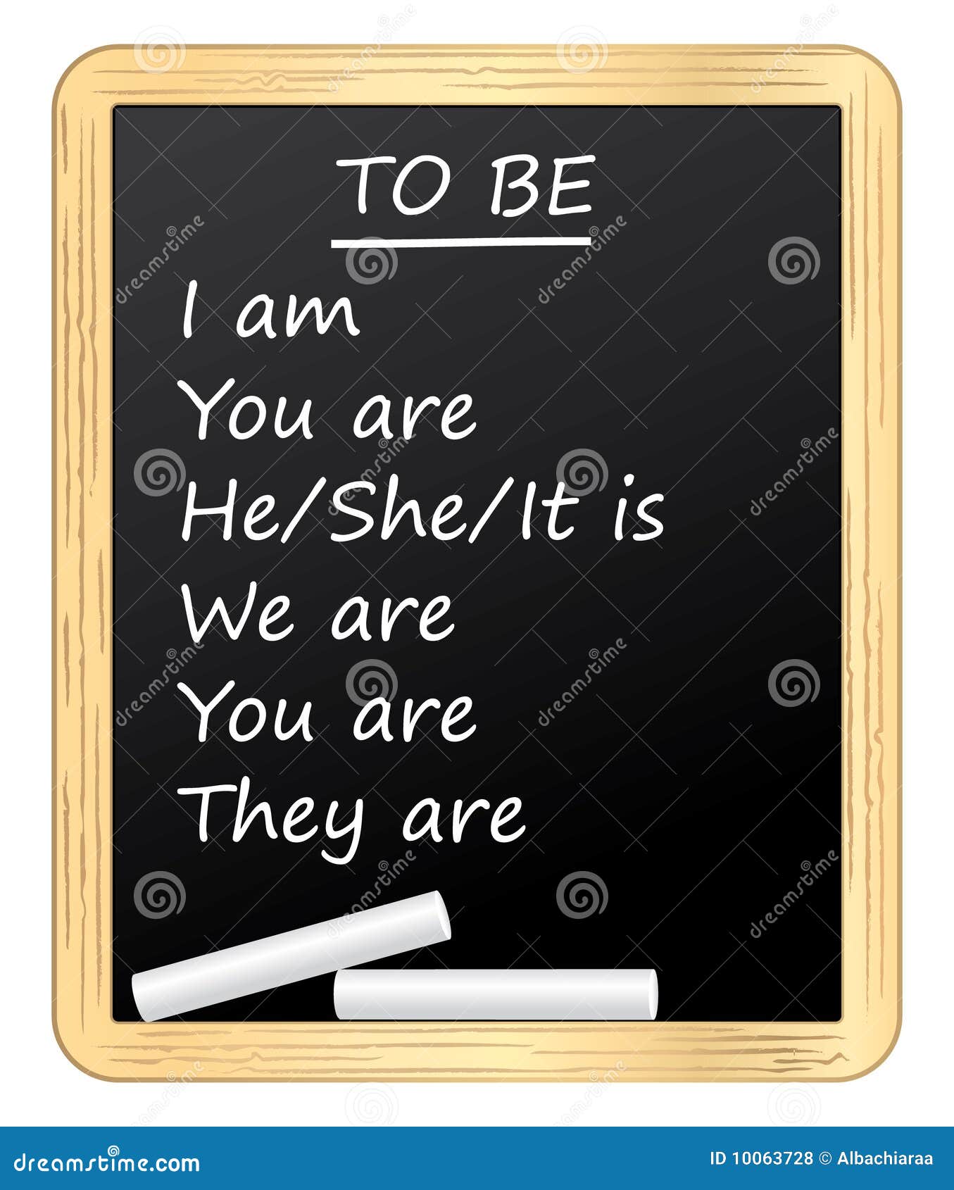 Engelse les vector illustratie. Illustration of bewijs - 10063728