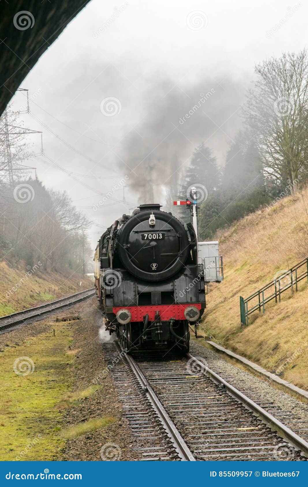 Engelse stoomtrein redactionele fotografie. Image of wijze - 85509957