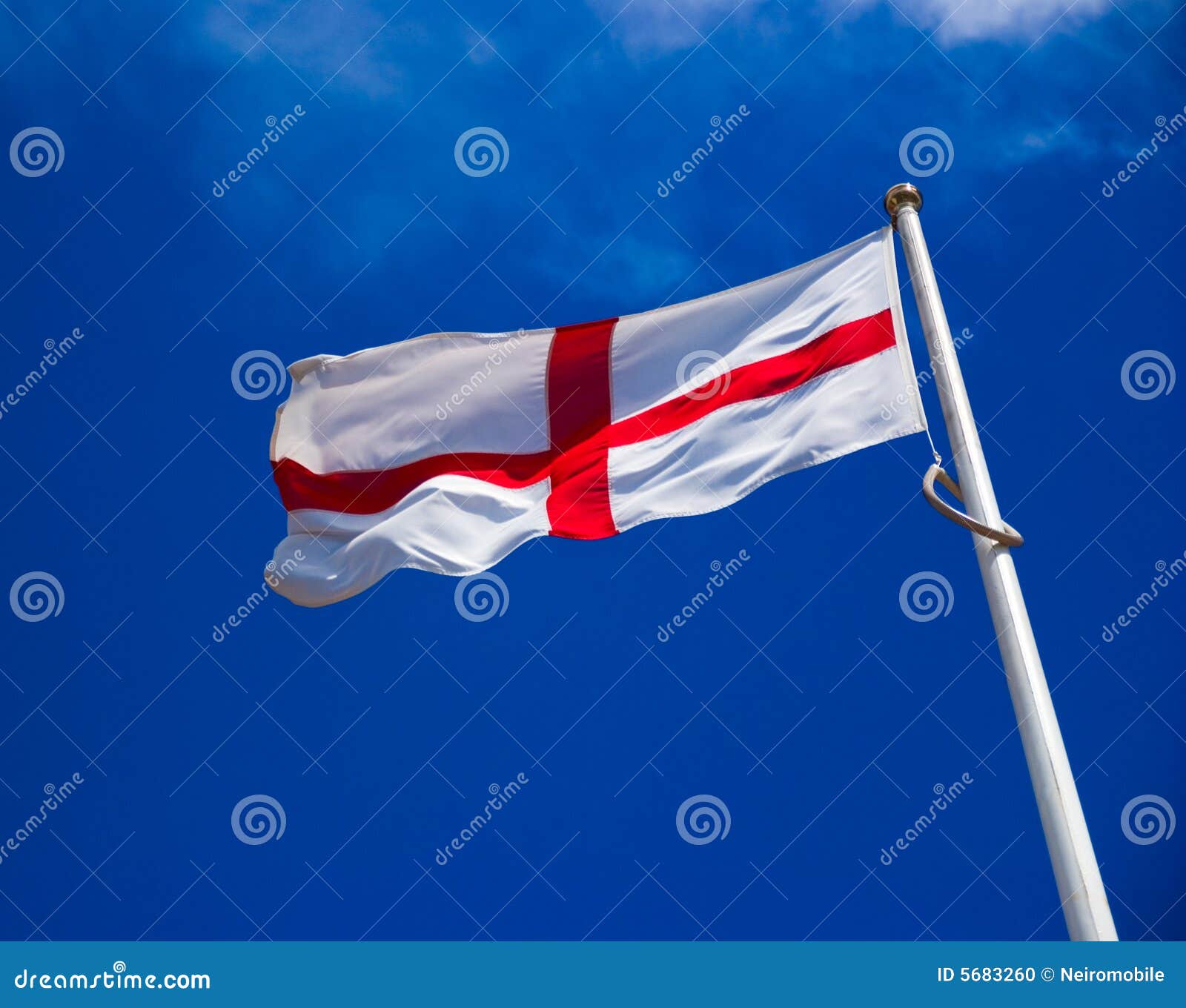 Engelse vlag stock foto. Image of flauwte, ontruim, kruis - 5683260