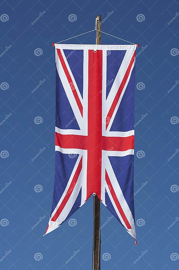 Engelse vlag stock afbeelding. Image of landen, vlag, britten - 625437