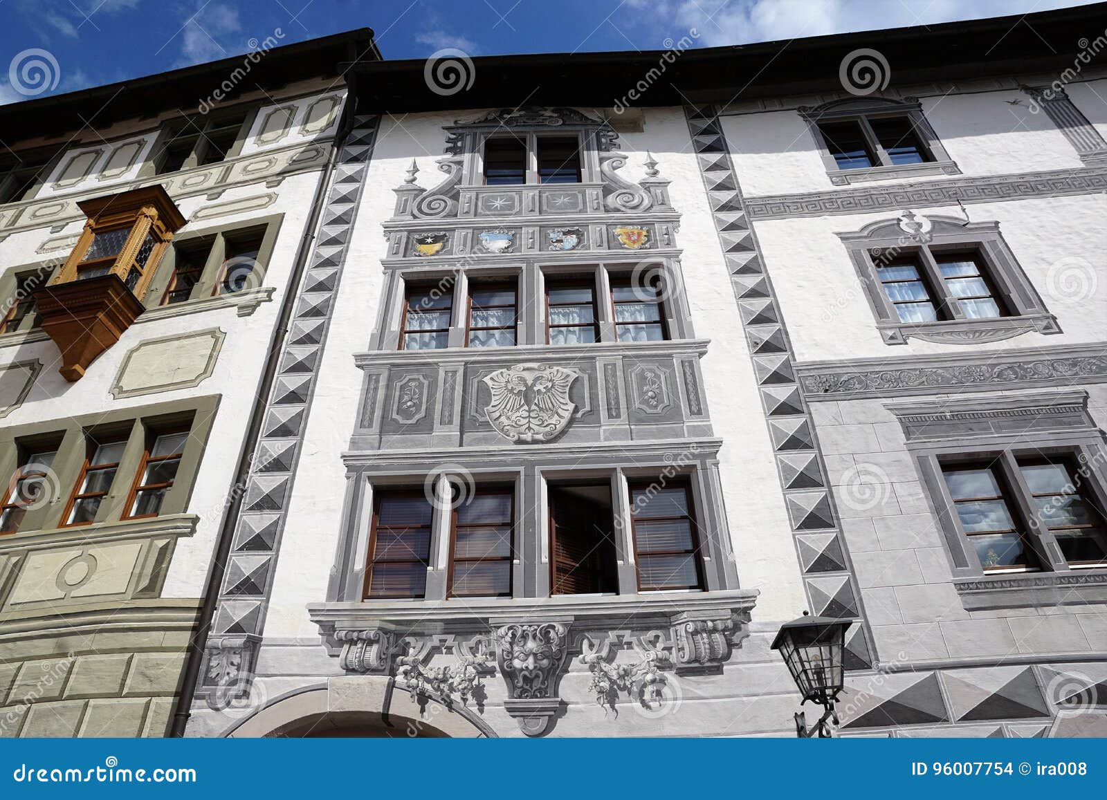 Engen old town in Germany stock photo. Image of home - 96007754