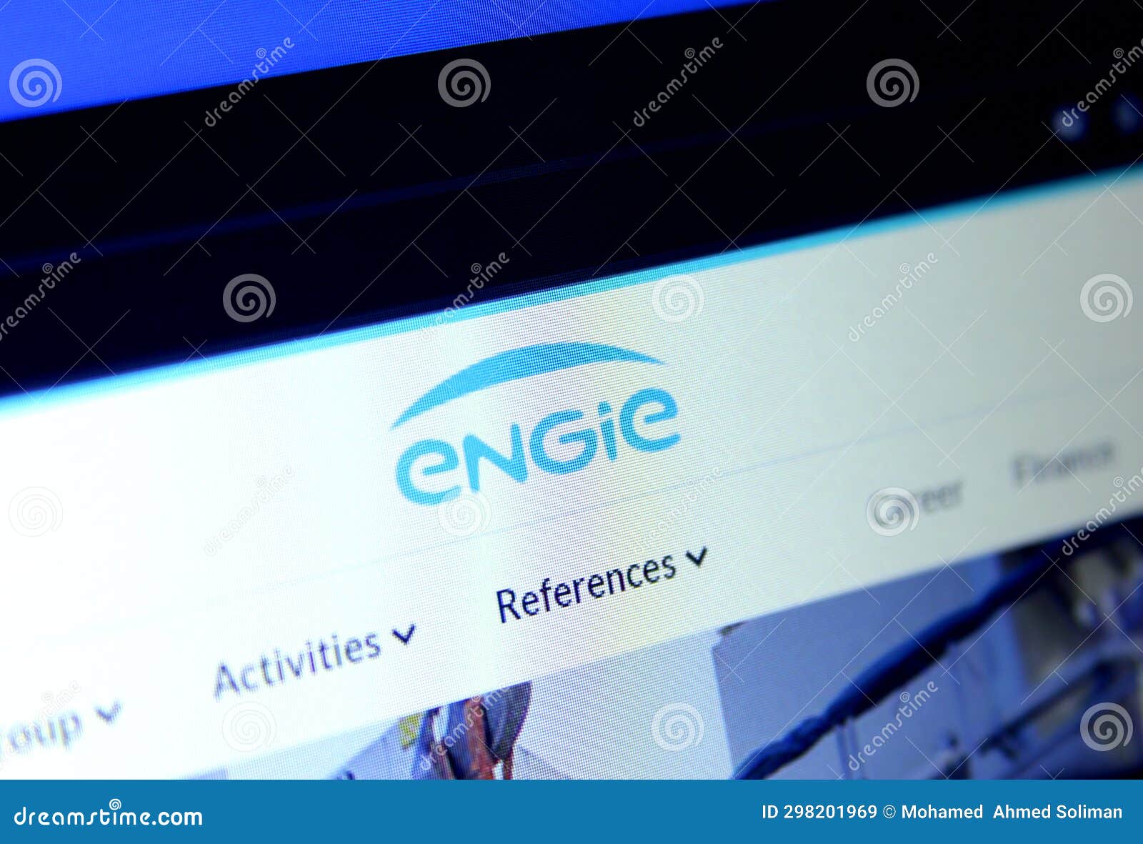 Engie energy company editorial stock image. Image of advertisement ...