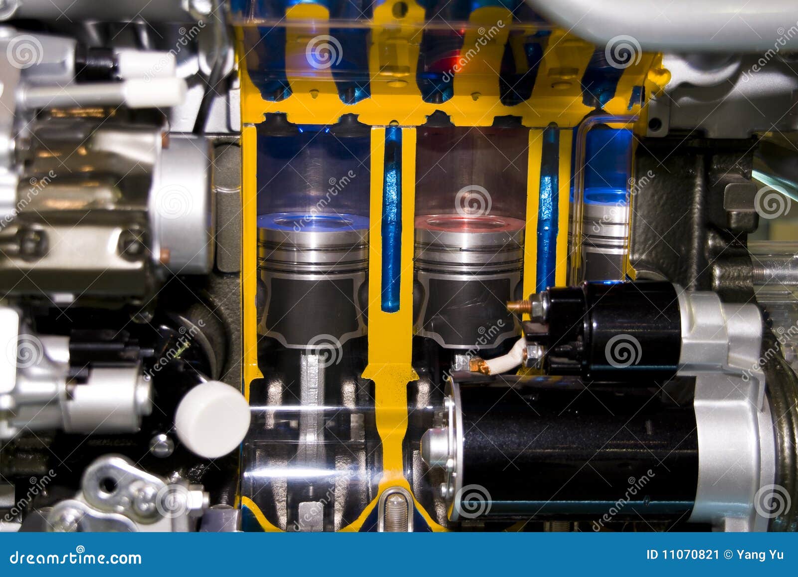 Engine stock image. Image of power, motor, metallic, automobile - 11070821