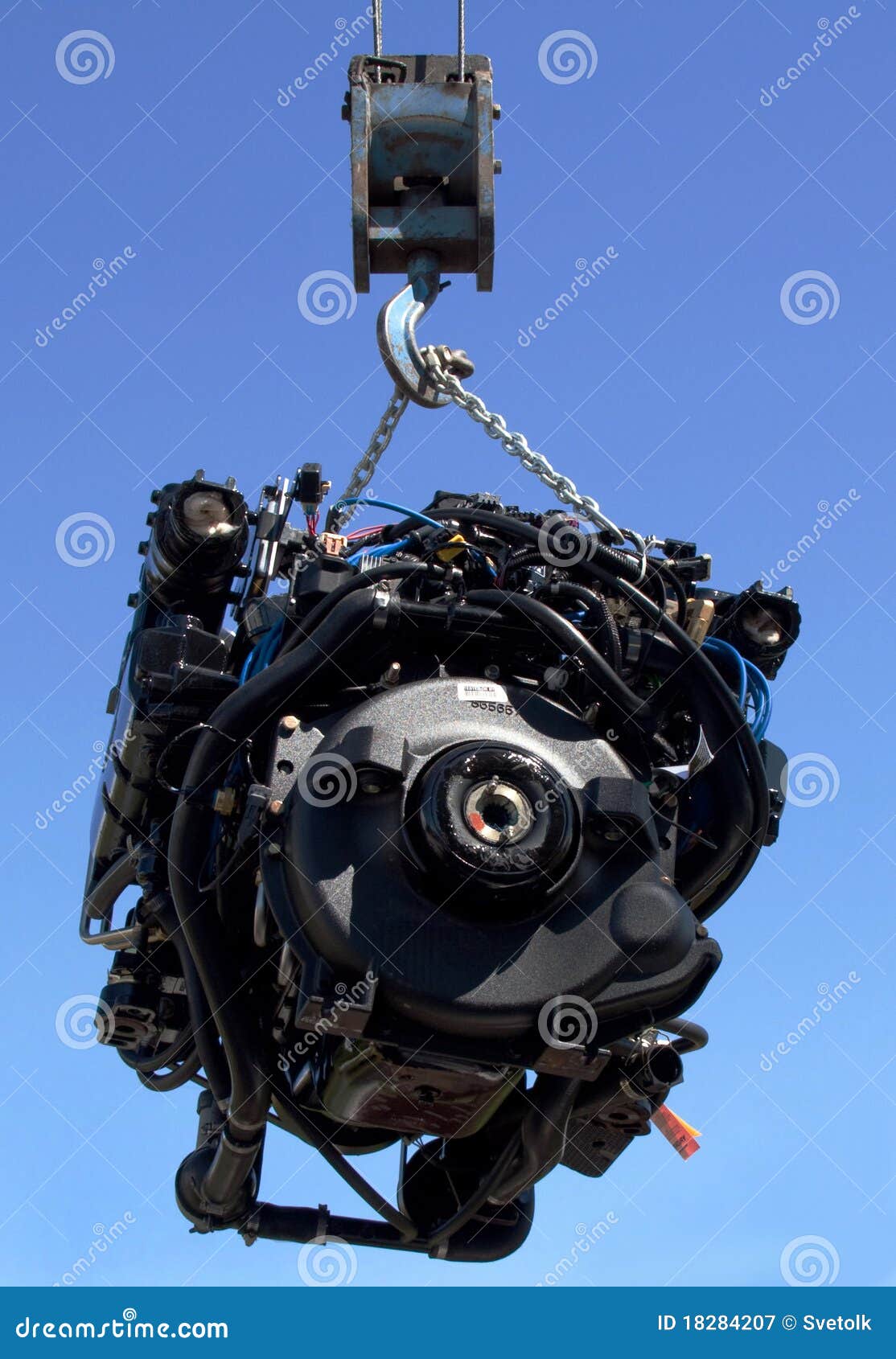 Engine stock image. Image of motor, diesel, hook, metal - 18284207