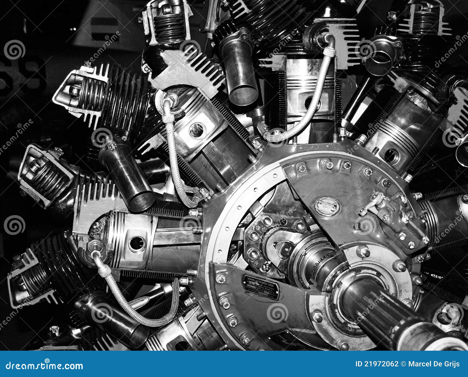 Engine stock photo. Image of engine, vintage, uselage - 21972062