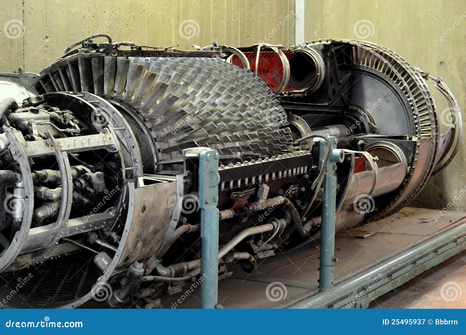 Engine stock image. Image of complex, aircraft, mechanical - 25495937
